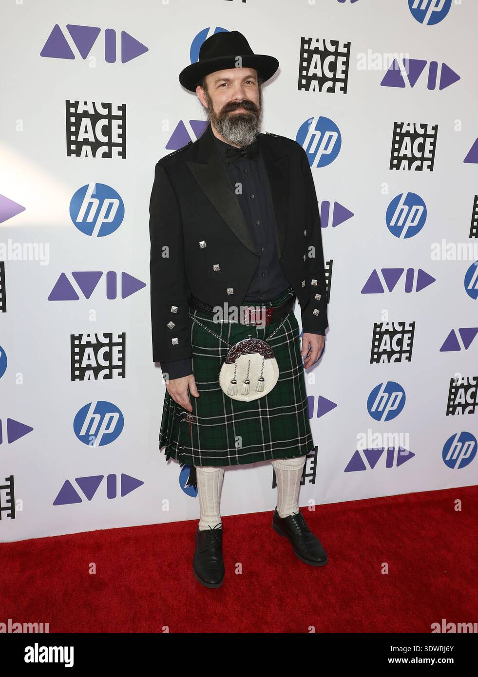Dan Gitlin arrives at The 76th Annual ACE Eddie Awards held at UCLA ...