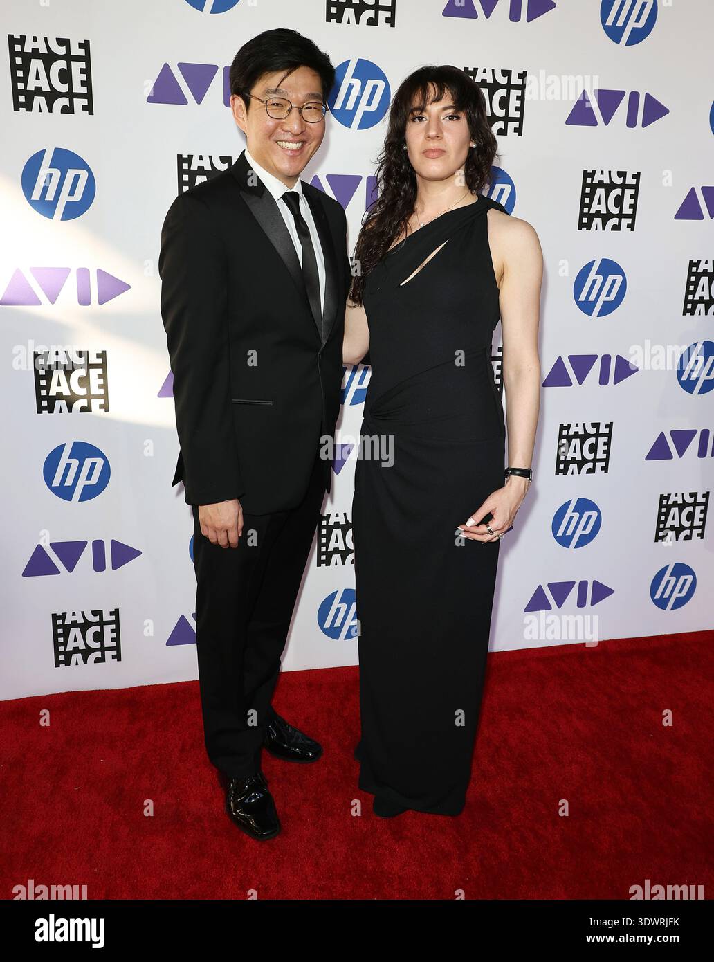 Tony Zhou, Taylor Ramos arrives at The 76th Annual ACE Eddie Awards ...