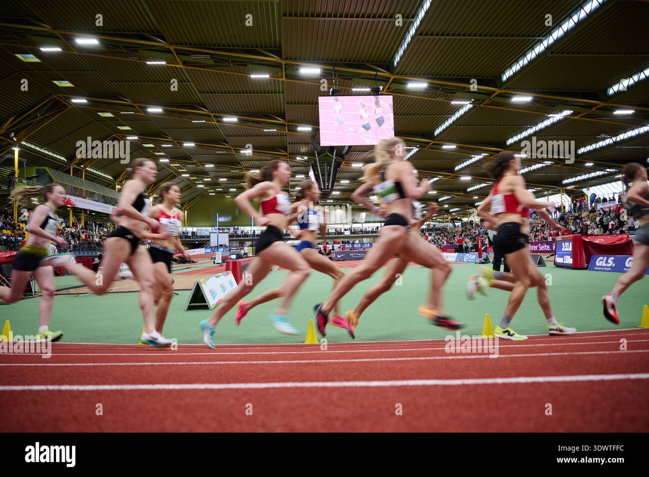 28 February 2026, North Rhine-Westphalia, Dortmund: Athletics/Hall ...