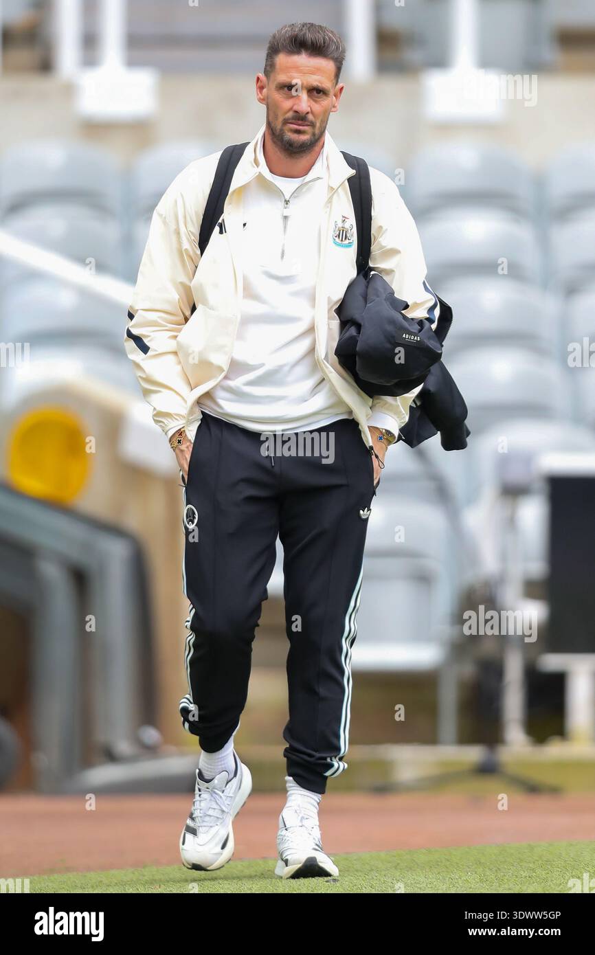 Jason Tindell of Newcastle United Arrives during the Newcastle United v ...