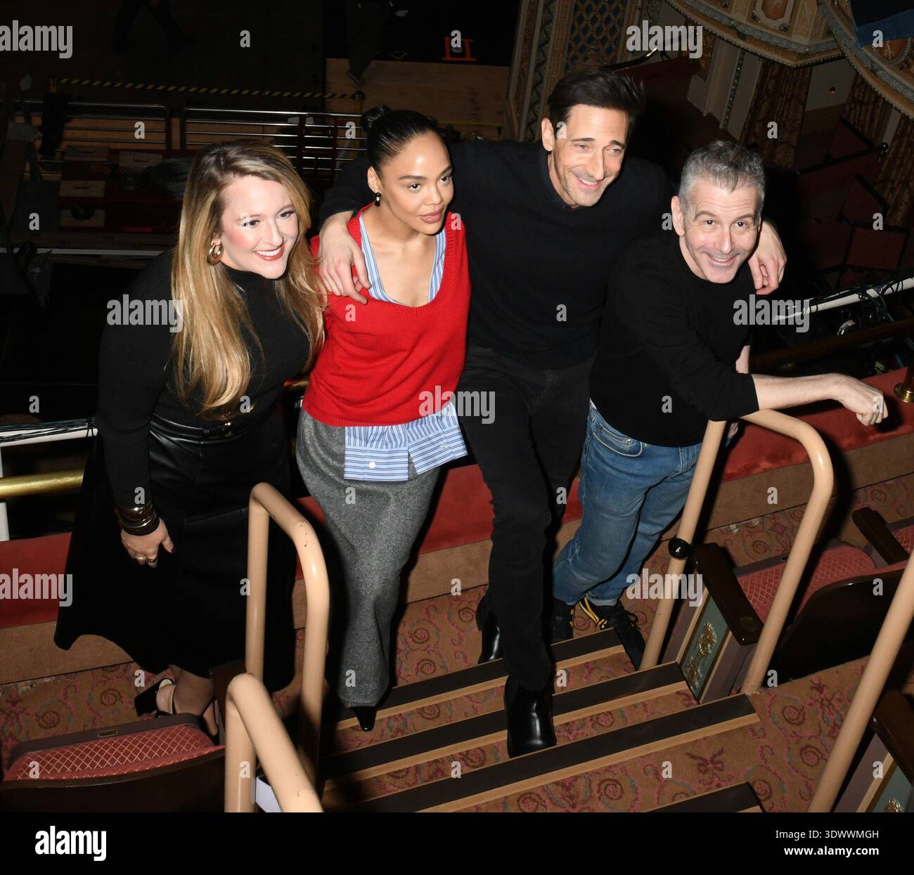 Lindsey Ferrentino, Tessa Thompson, Adrian Brody, David Cromer Photo ...