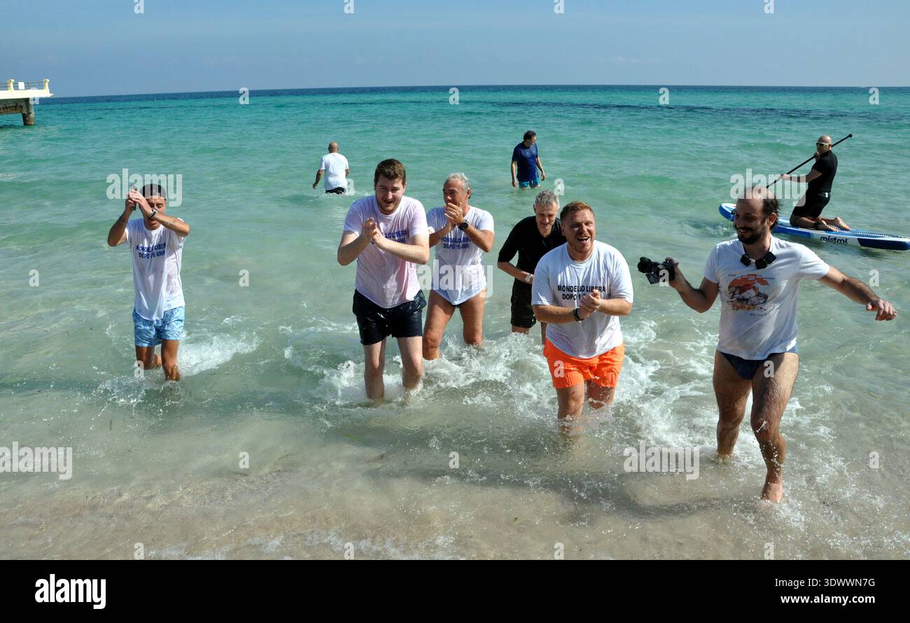Palermo. The concession to manage Mondello beach was revoked from the ...
