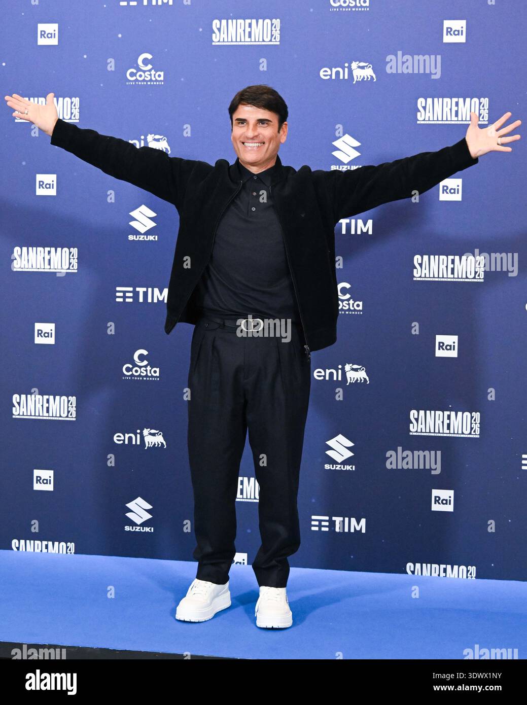 Sanremo, 76th Italian Song Festival - Sal Da Vinci Photocall. Pictured ...