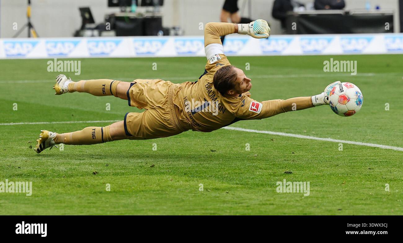 Goalkeeper Oliver Baumann (Hoffenheim) Sinsheim, February 28, 2026 ...