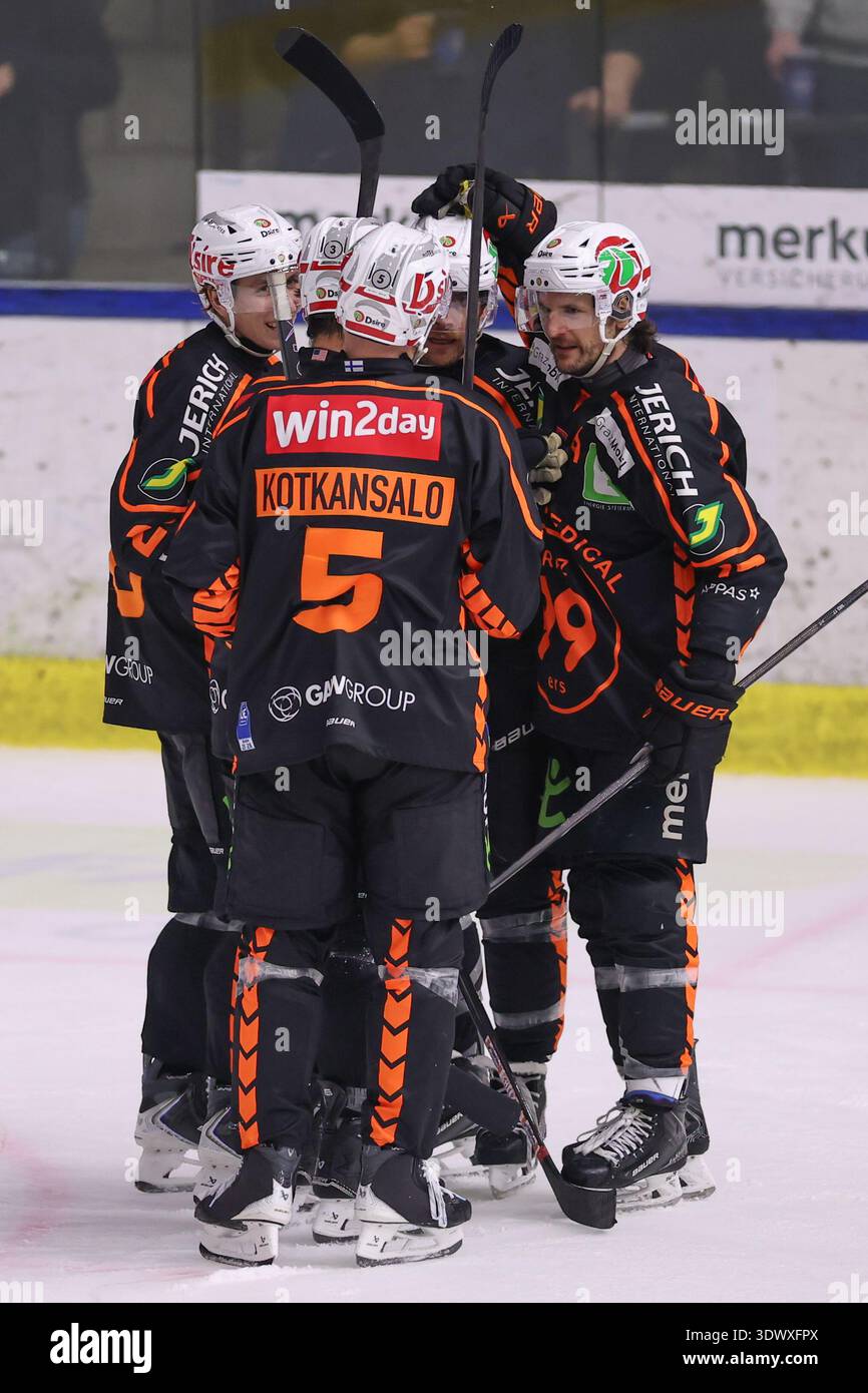 Graz, Austria, 27.FEB.26 - ICE HOCKEY - ICE Hockey League, Graz 99ers ...