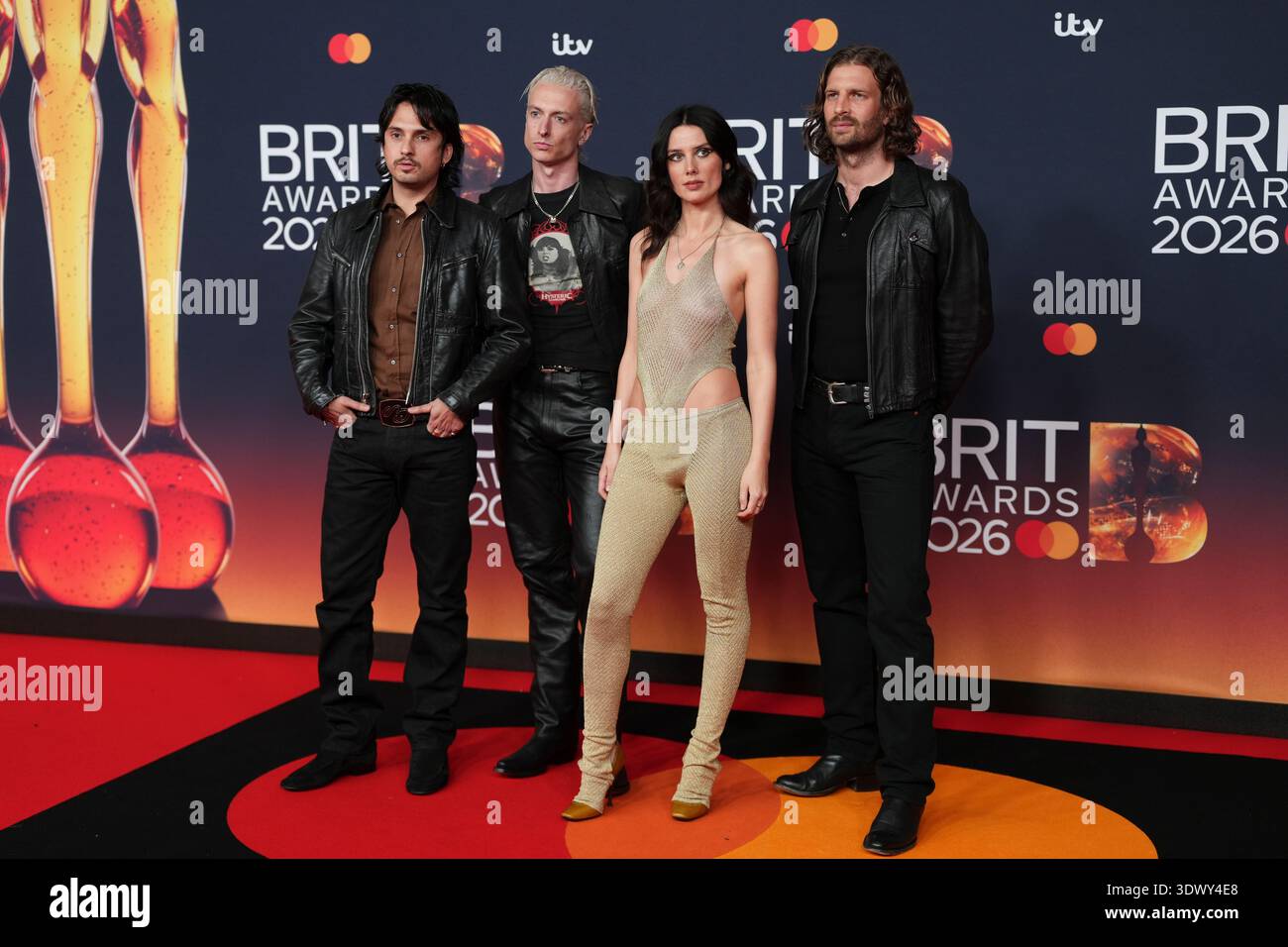 Joel Amey From Left Theo Ellis Ellie Rowsell And Joff Oddie Of Wolf Joel Amey From Left Theo Ellis Ellie Rowsell And Joff Oddie Of Wolf