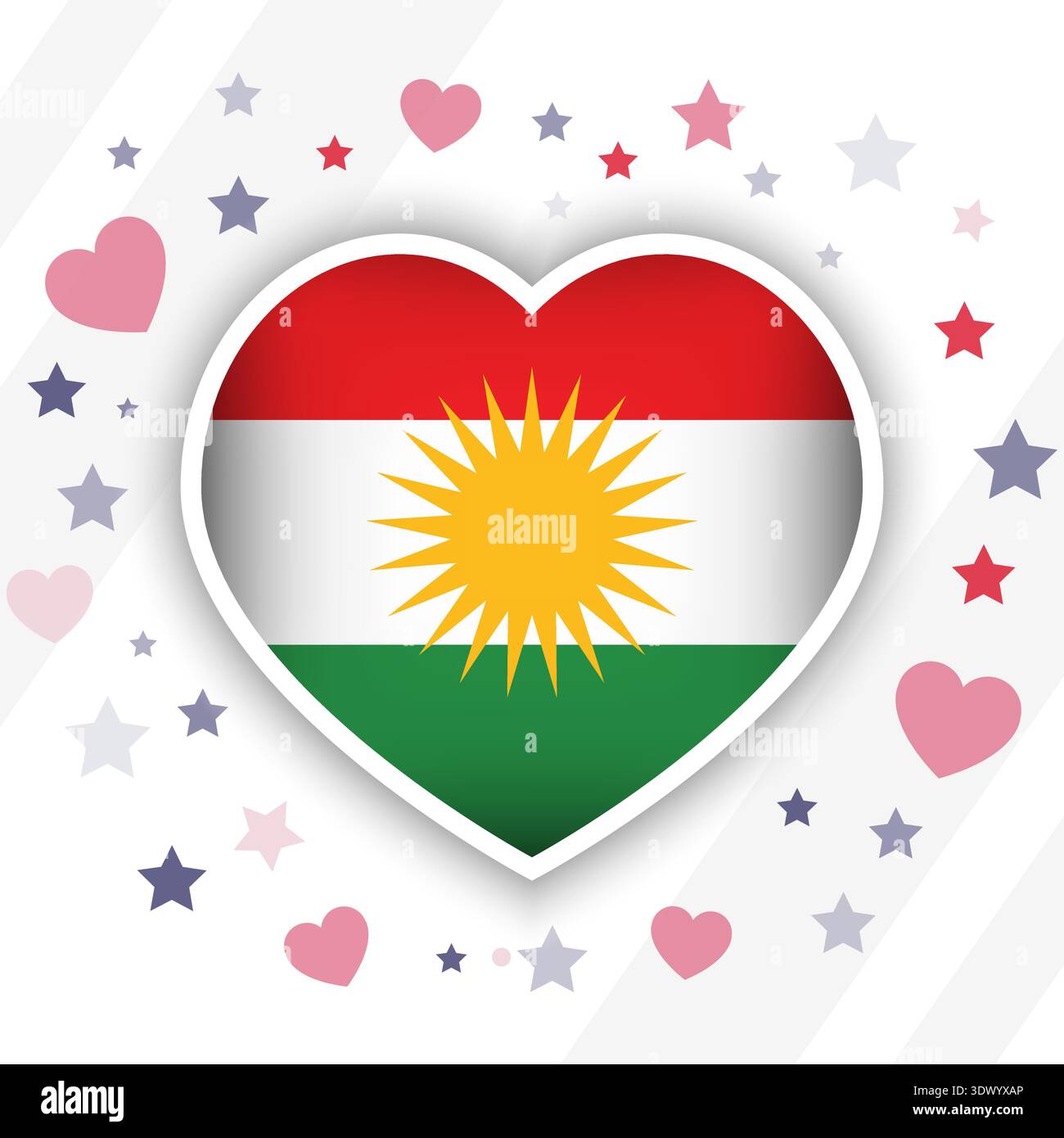 Iraqi kurdistan national Stock Vector Images - Alamy