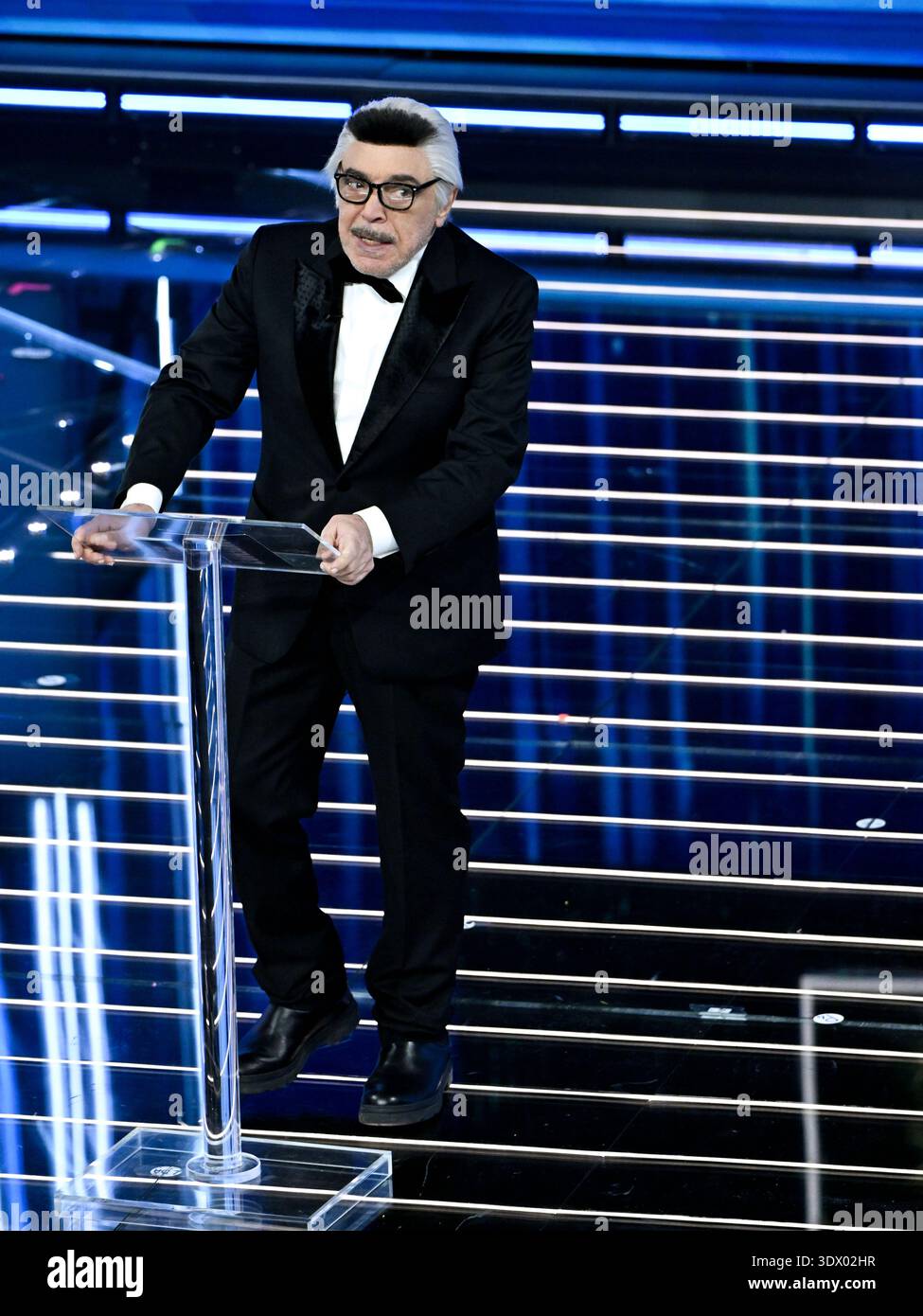 Sanremo, 76th Italian Song Festival. Fifth Final Night. Pictured: Nino ...