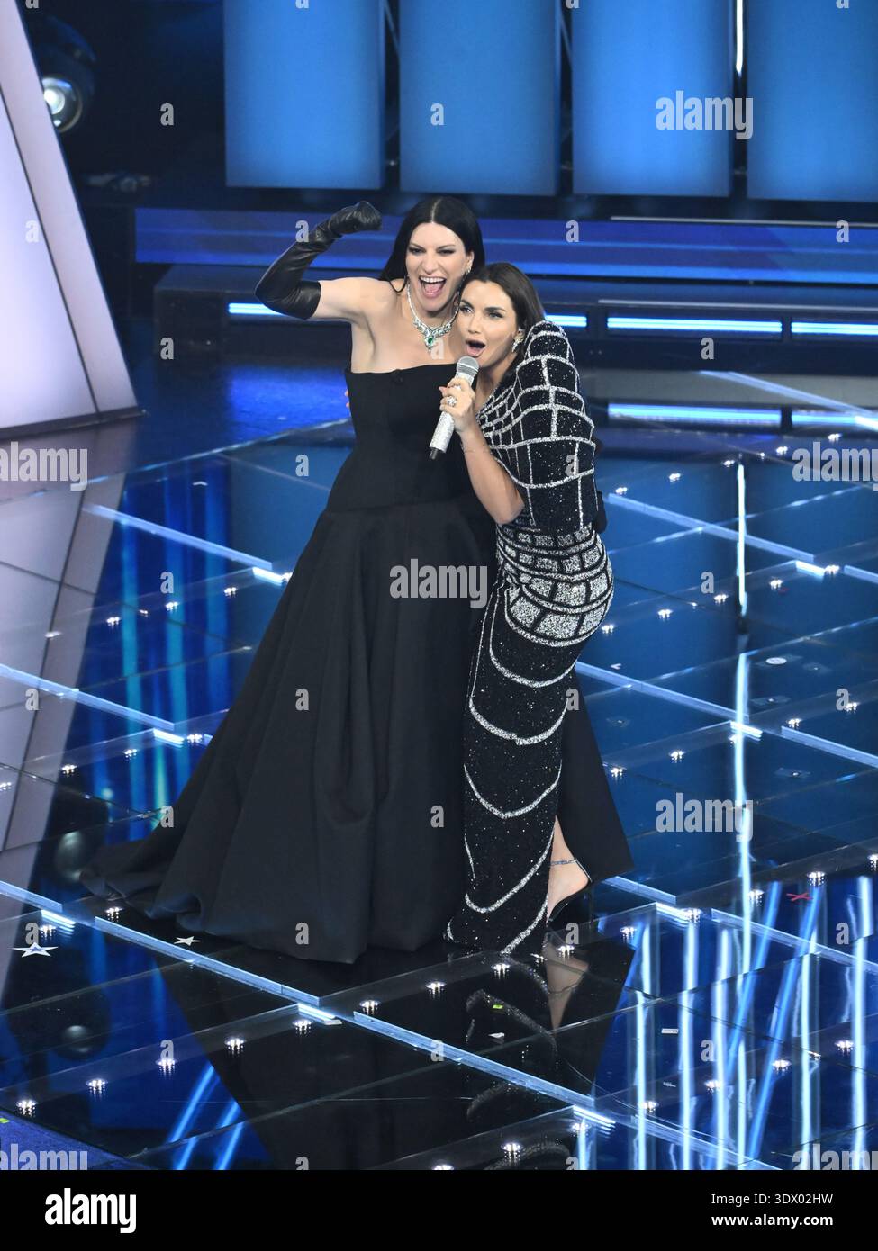 Sanremo, 76th Italian Song Festival - fifth final night. In the photo ...