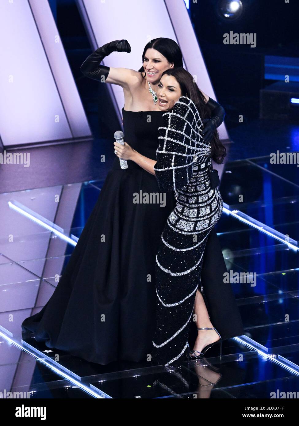Sanremo, 76th Italian Song Festival. Fifth Final Night. Pictured ...