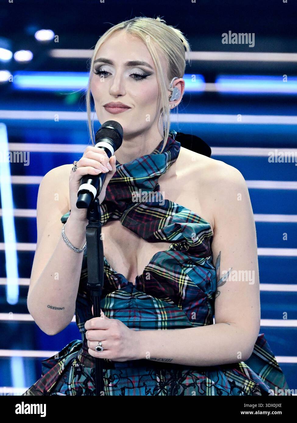 Sanremo, 76th Italian Song Festival. Fifth Final Night. Pictured: Mara ...
