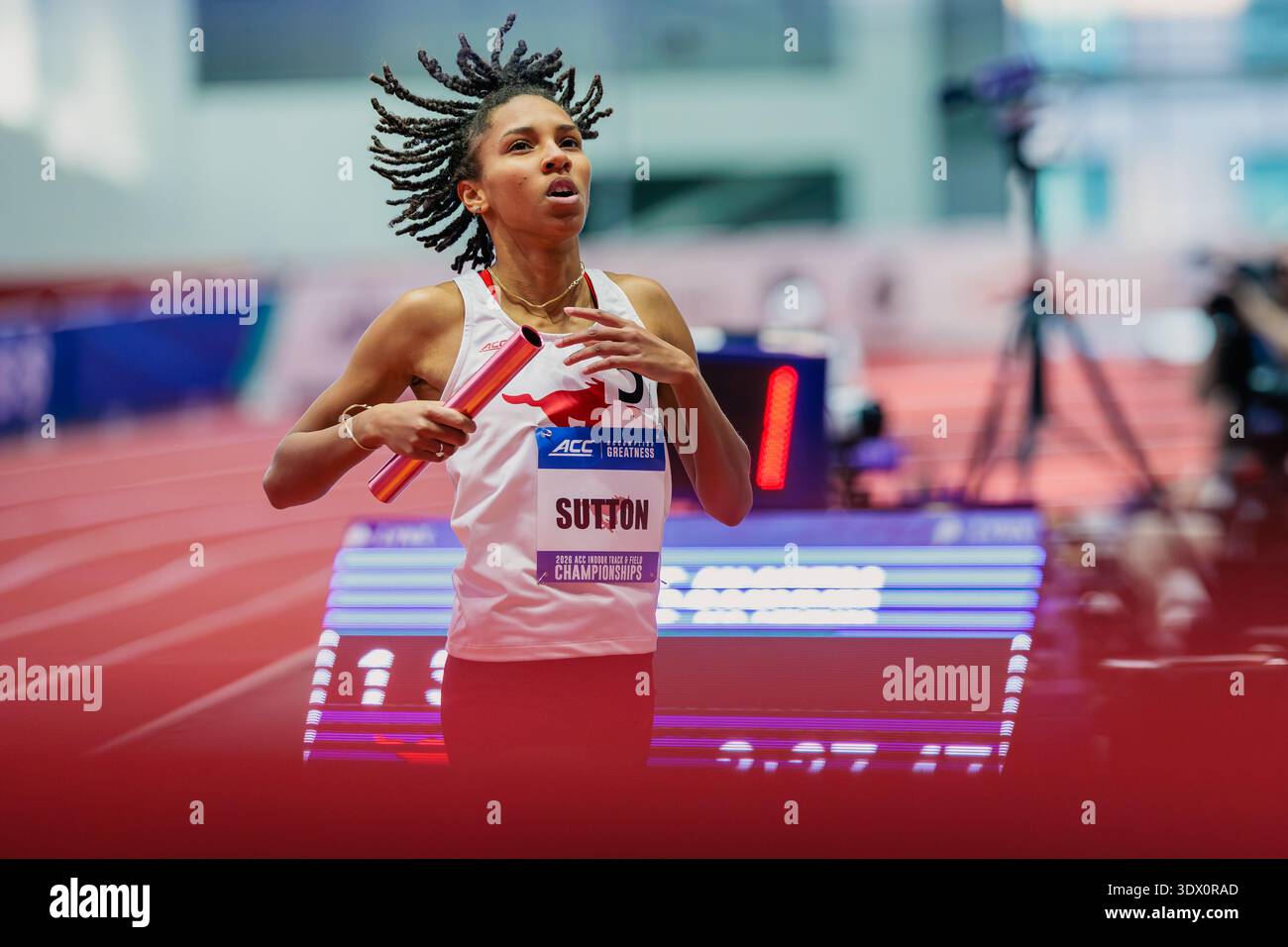 Boston, USA. 28 February, 2026. Southern Methodist University’s Ariana ...