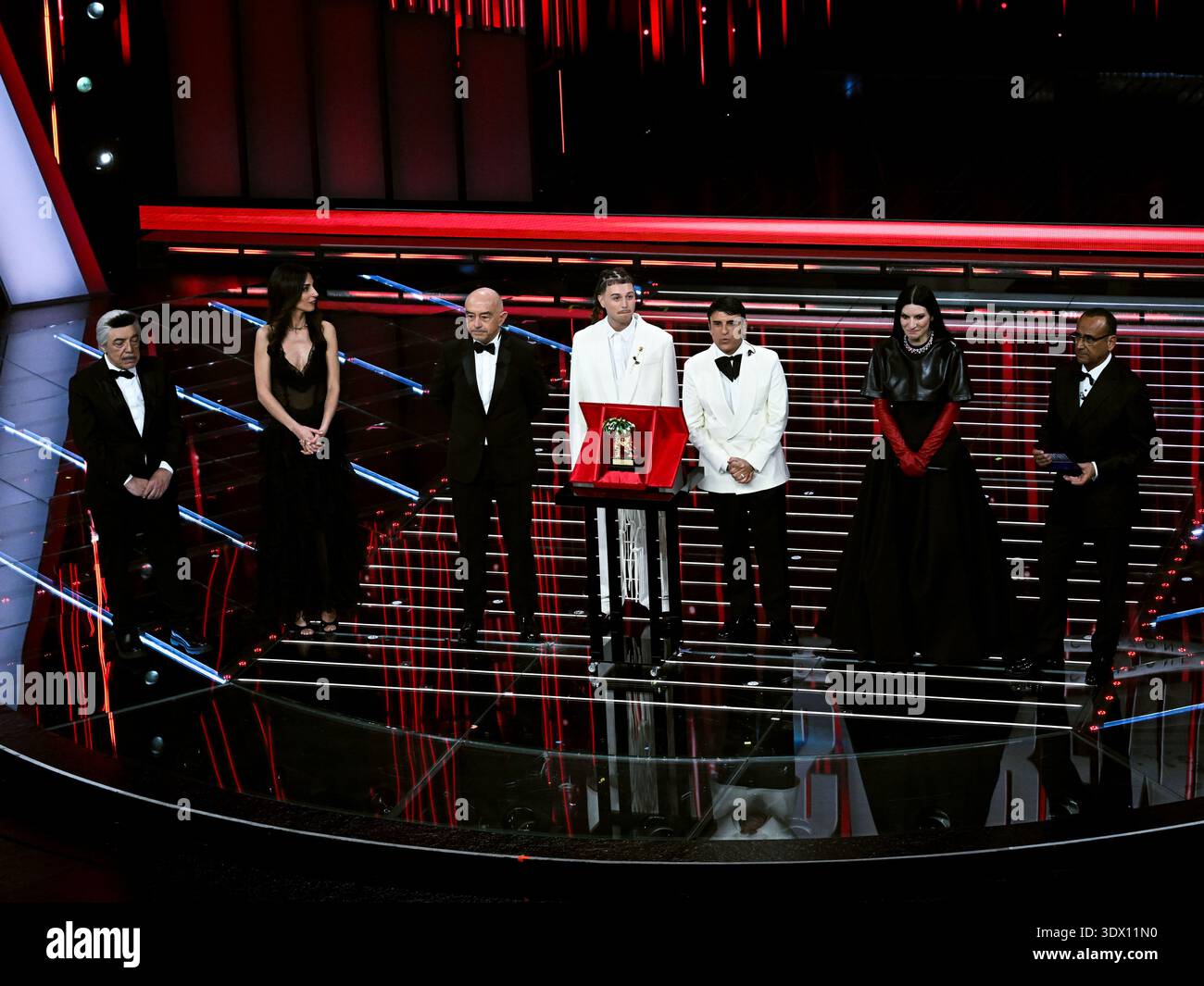 Sanremo, 76th Italian Song Festival - fifth final evening. In the photo ...