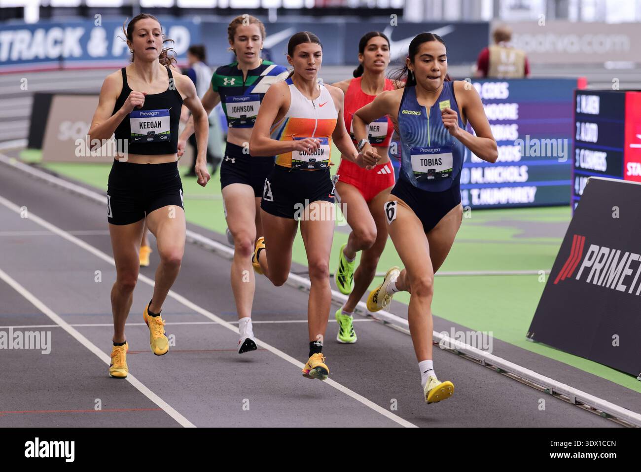 February 28, 2026; STATEN ISLAND, NEW YORK - Competitors in the first ...