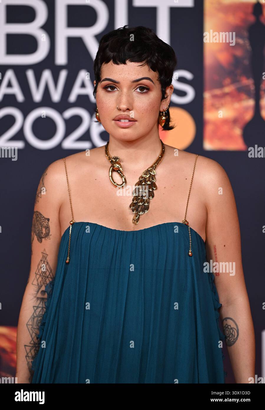 Brit awards 2026 red carpet hi-res stock photography and images - Alamy
