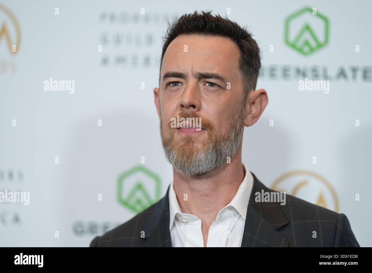 Colin Hanks arrives at the 37th annual Producers Guild Awards on ...