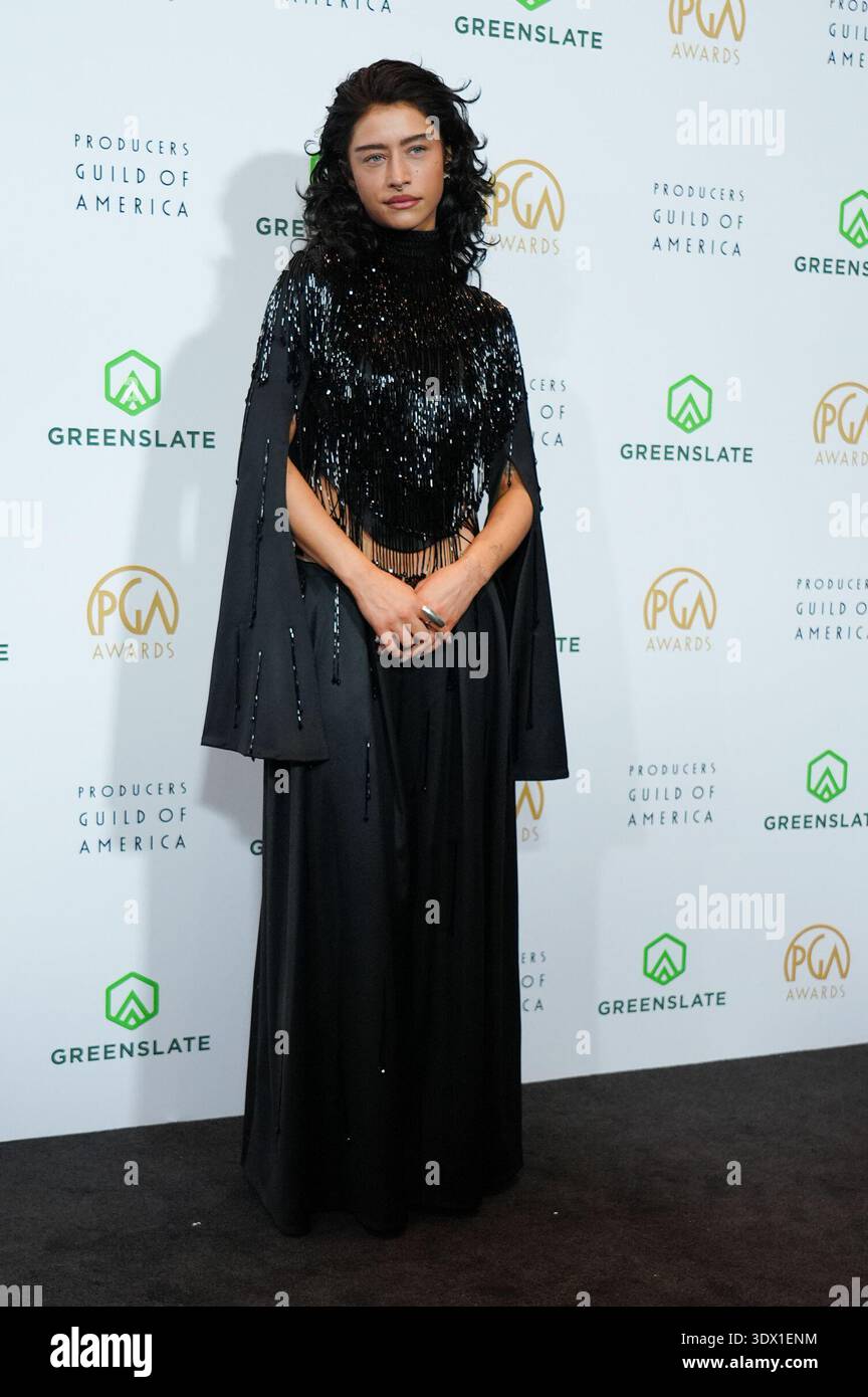 Odessa A'zion arrives at the 37th annual Producers Guild Awards on ...