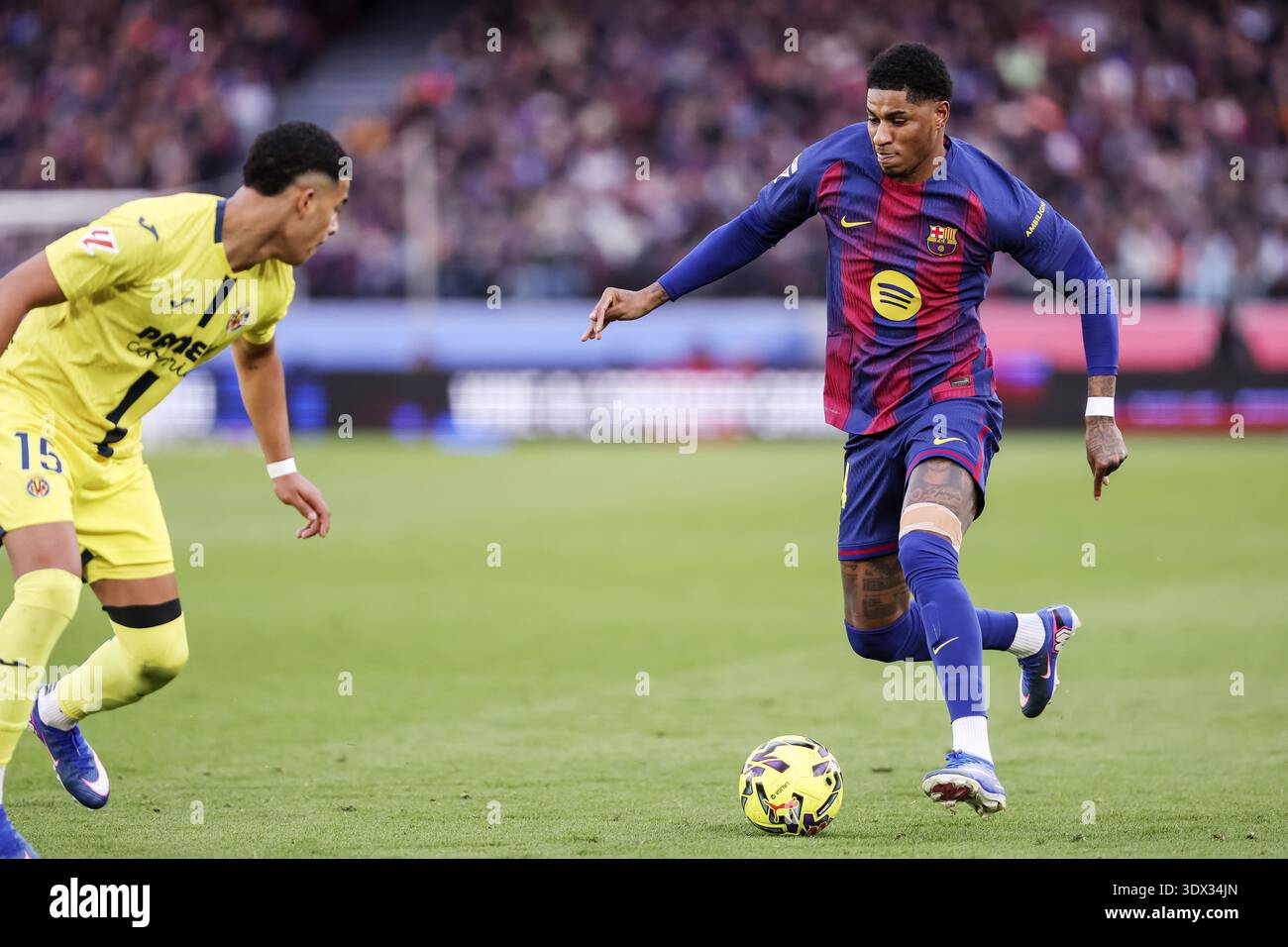 Marcus Rashford of FC Barcelona during the Spanish championship LaLiga ...