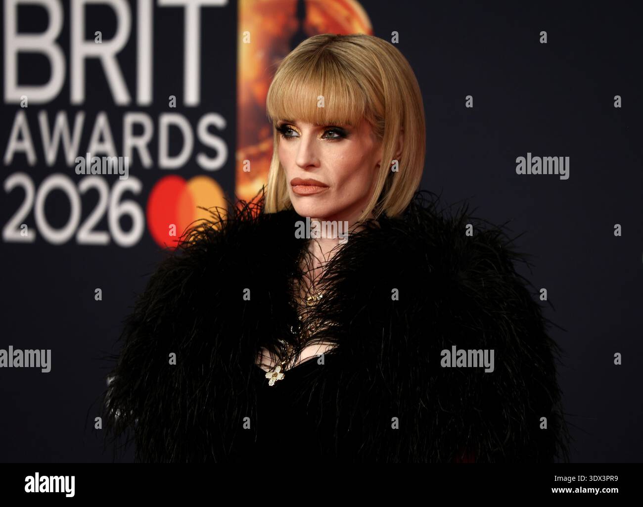 Kelly Osbourne attends The BRIT Awards 2026 at Co-op Live in Manchester ...