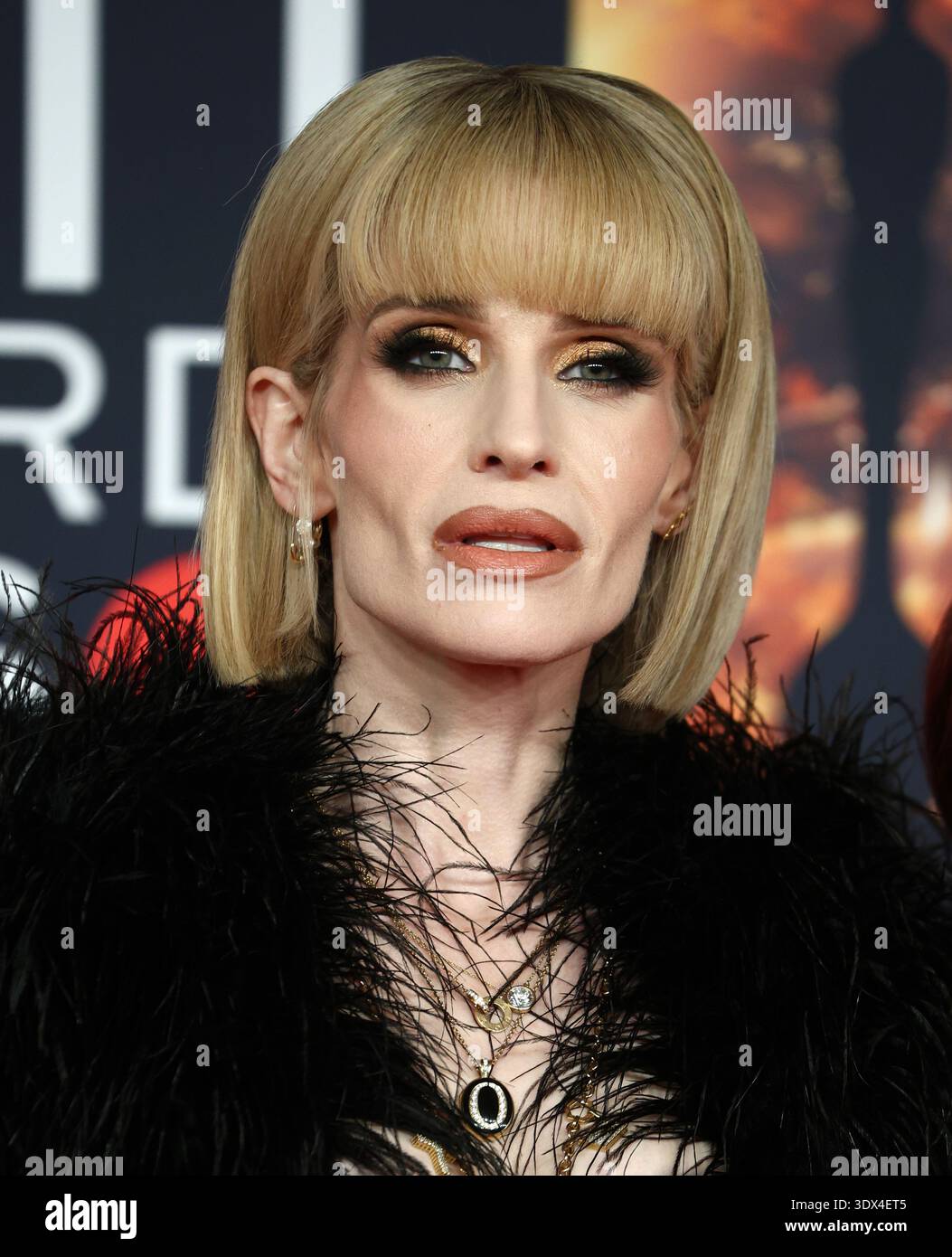 Kelly Osbourne attends The BRIT Awards 2026 at Co-op Live in Manchester ...