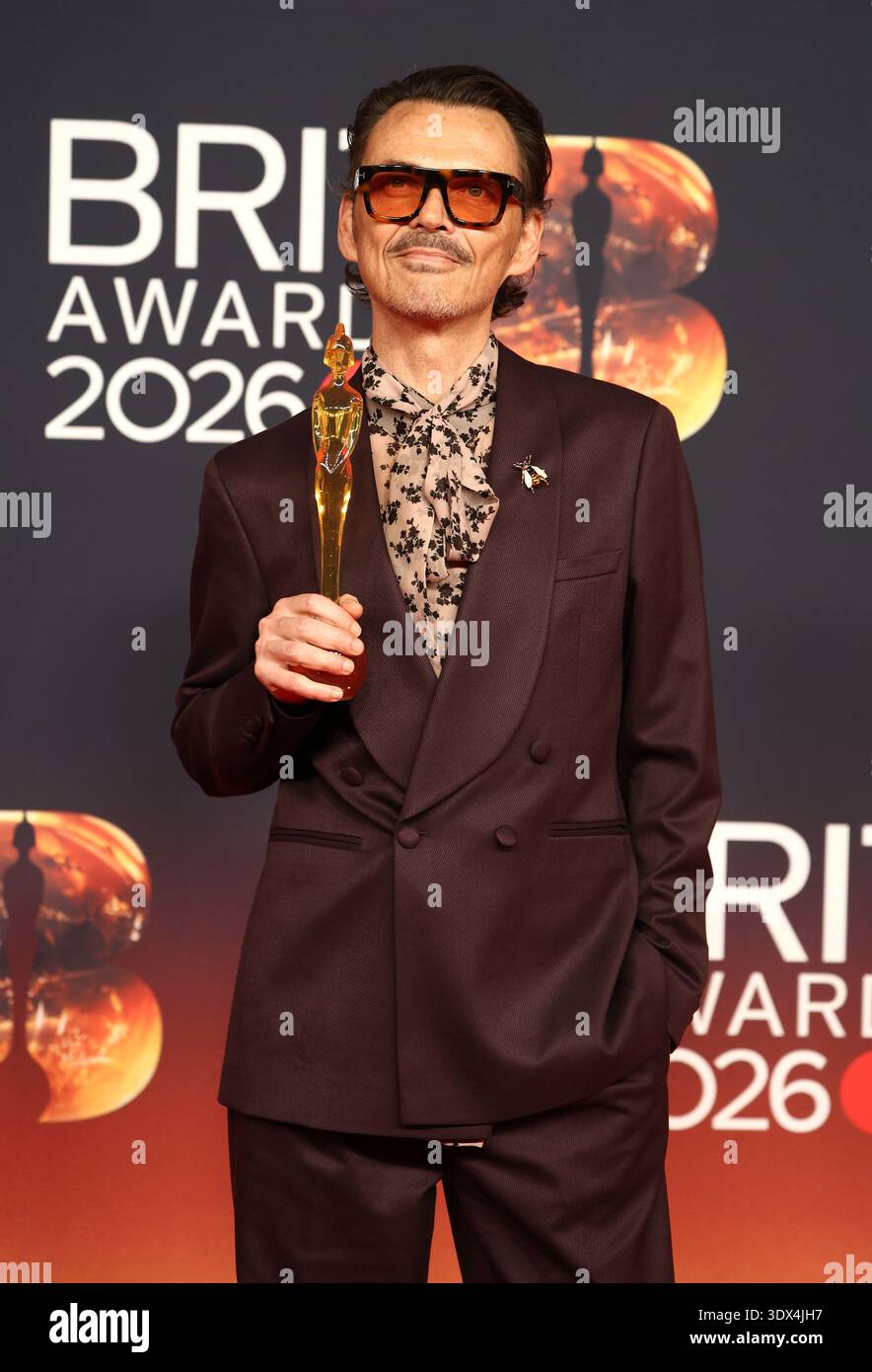 Manchester, UK, 28th February 2026, Matthew Williamson attends The BRIT ...