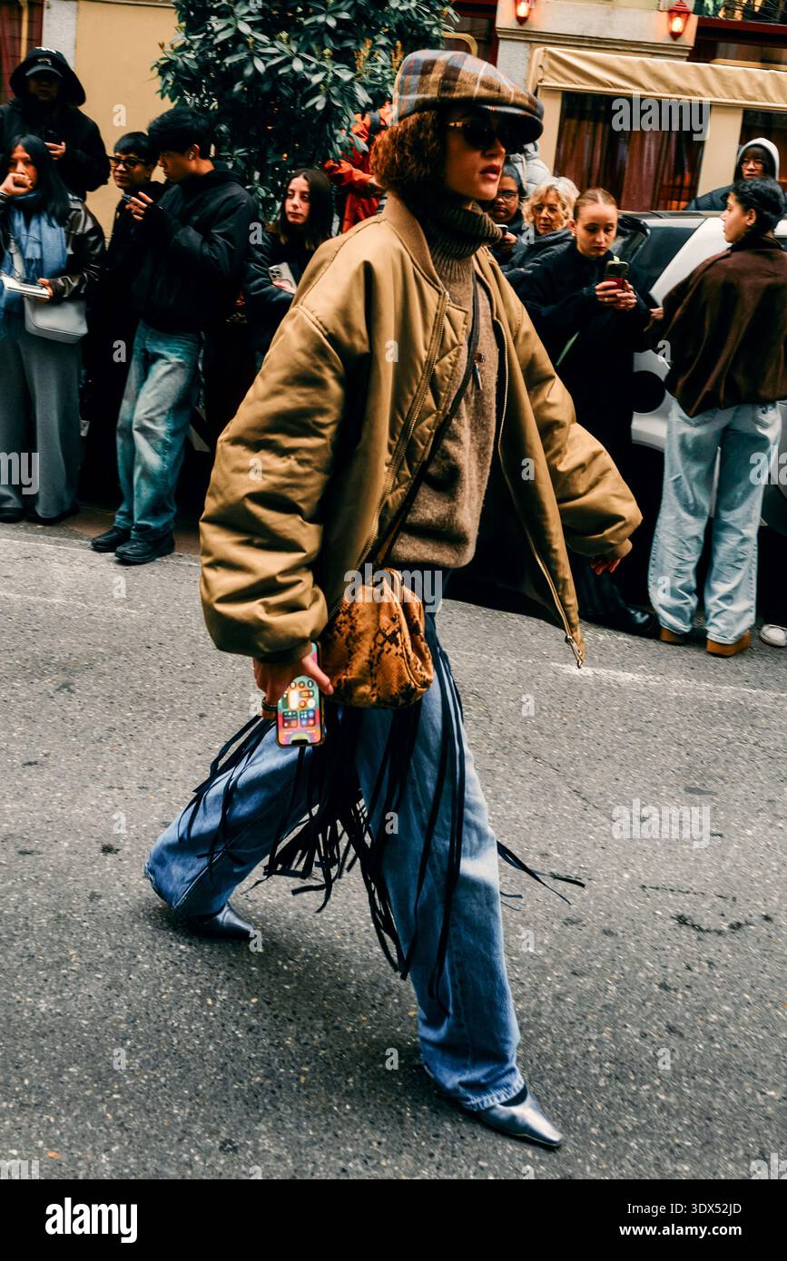 Sofia Balbino Milano Fashion Week - Women F/W 26-27 Fila men and women ...