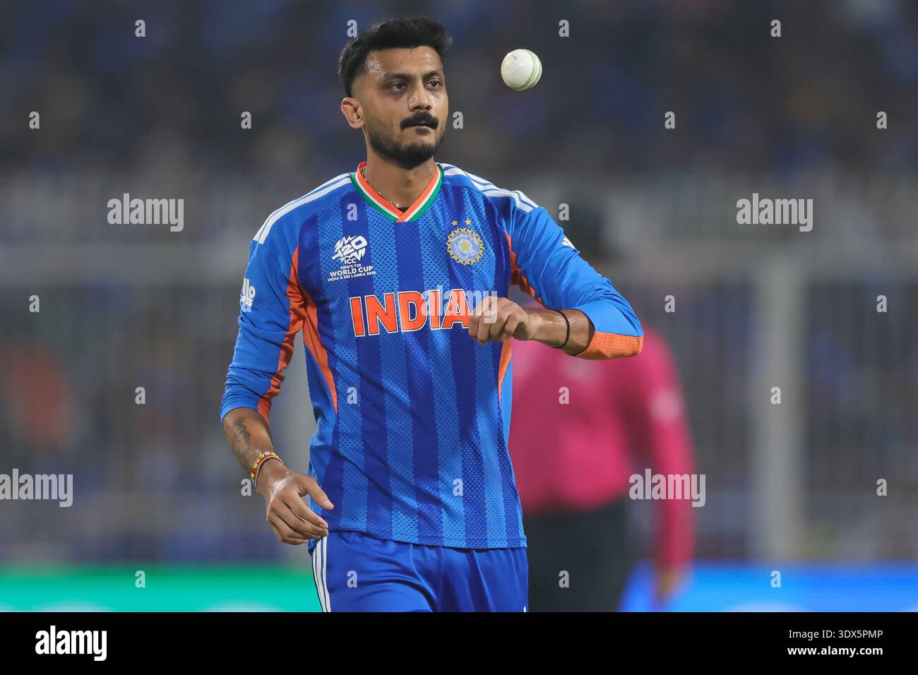 Axar Patel of India during the ICC Men's T20 World Cup India & Sri ...