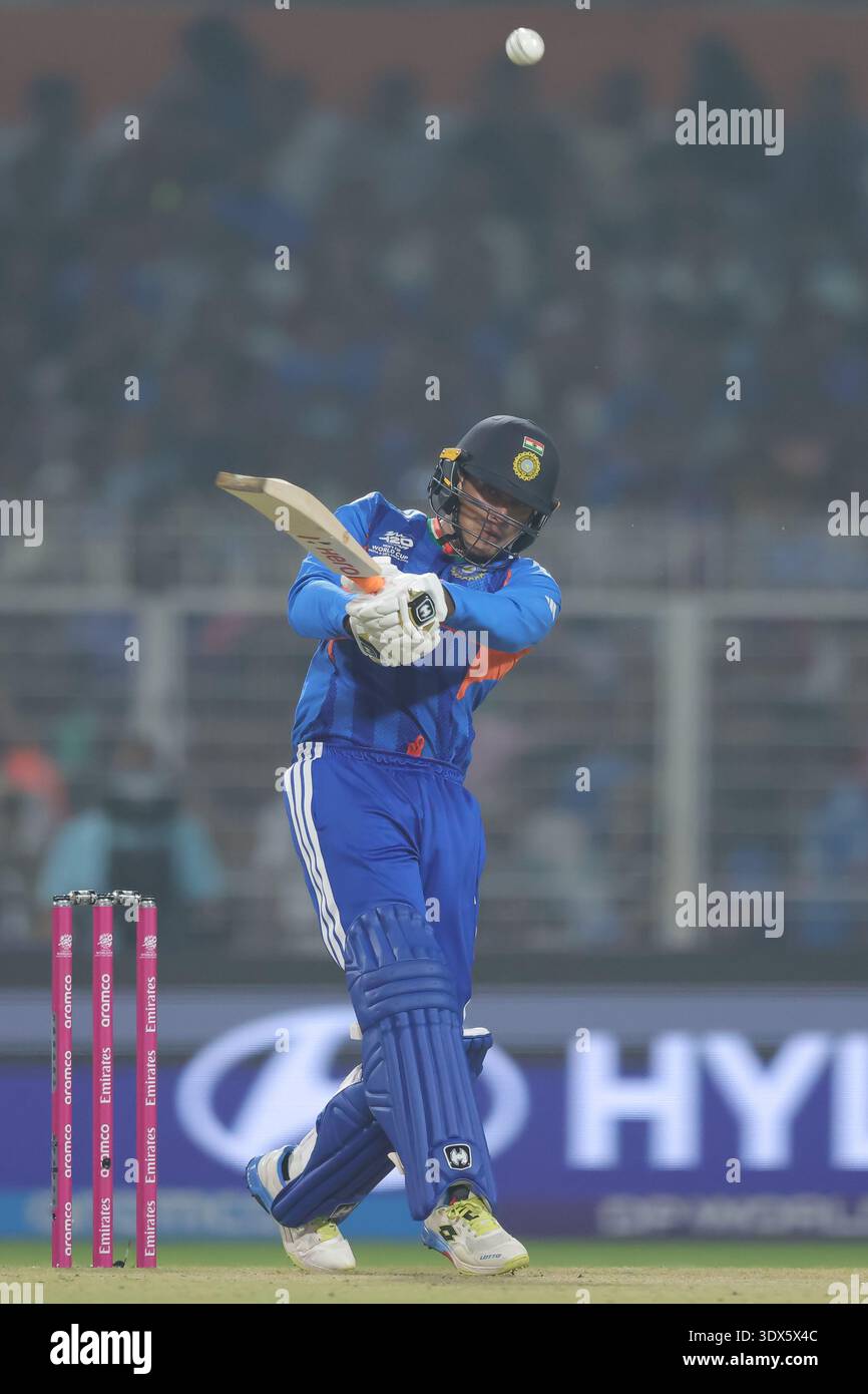 Abhishek Sharma of India during the ICC Men's T20 World Cup India & Sri ...