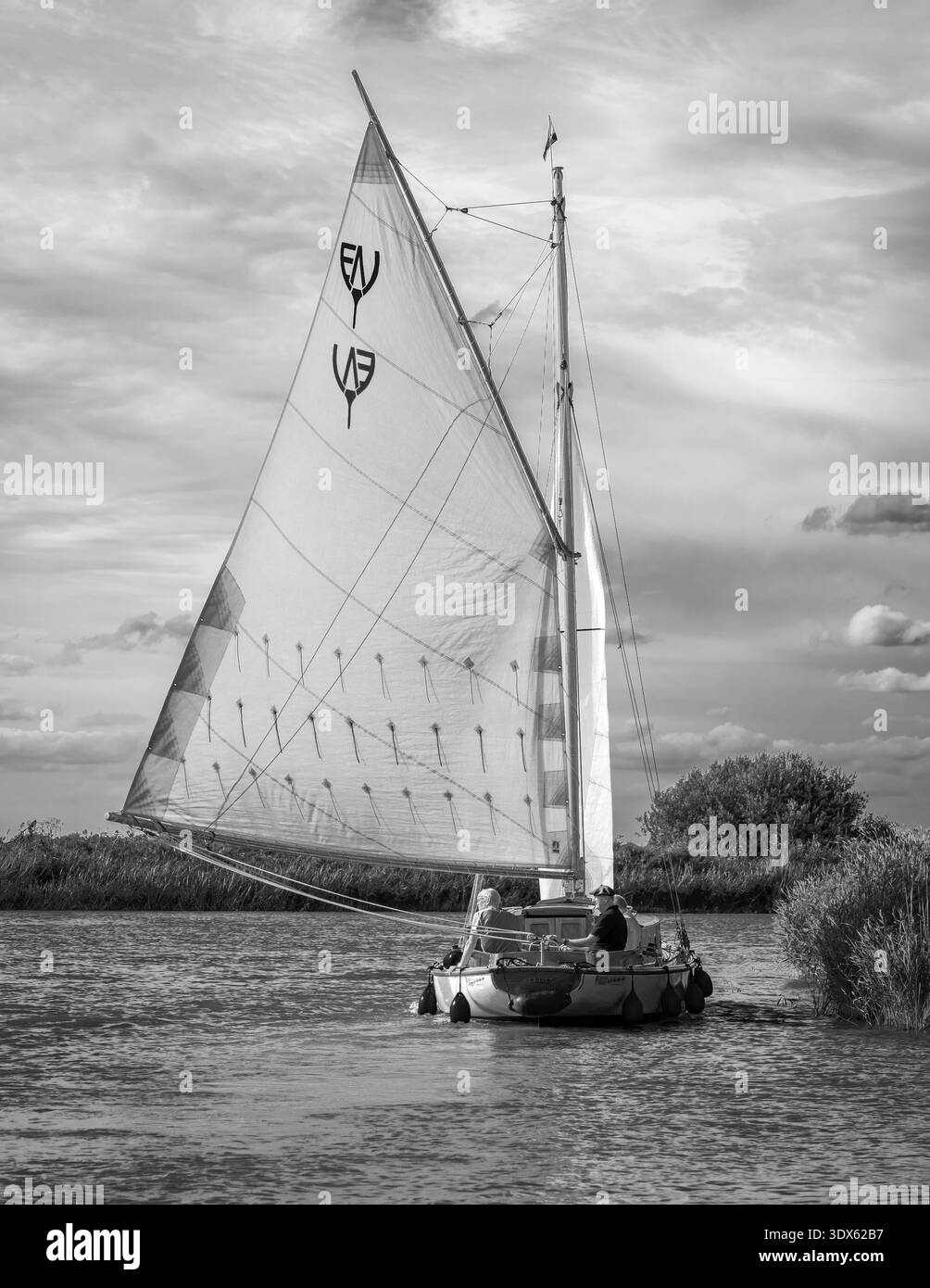 Sailing competition england Black and White Stock Photos & Images - Alamy