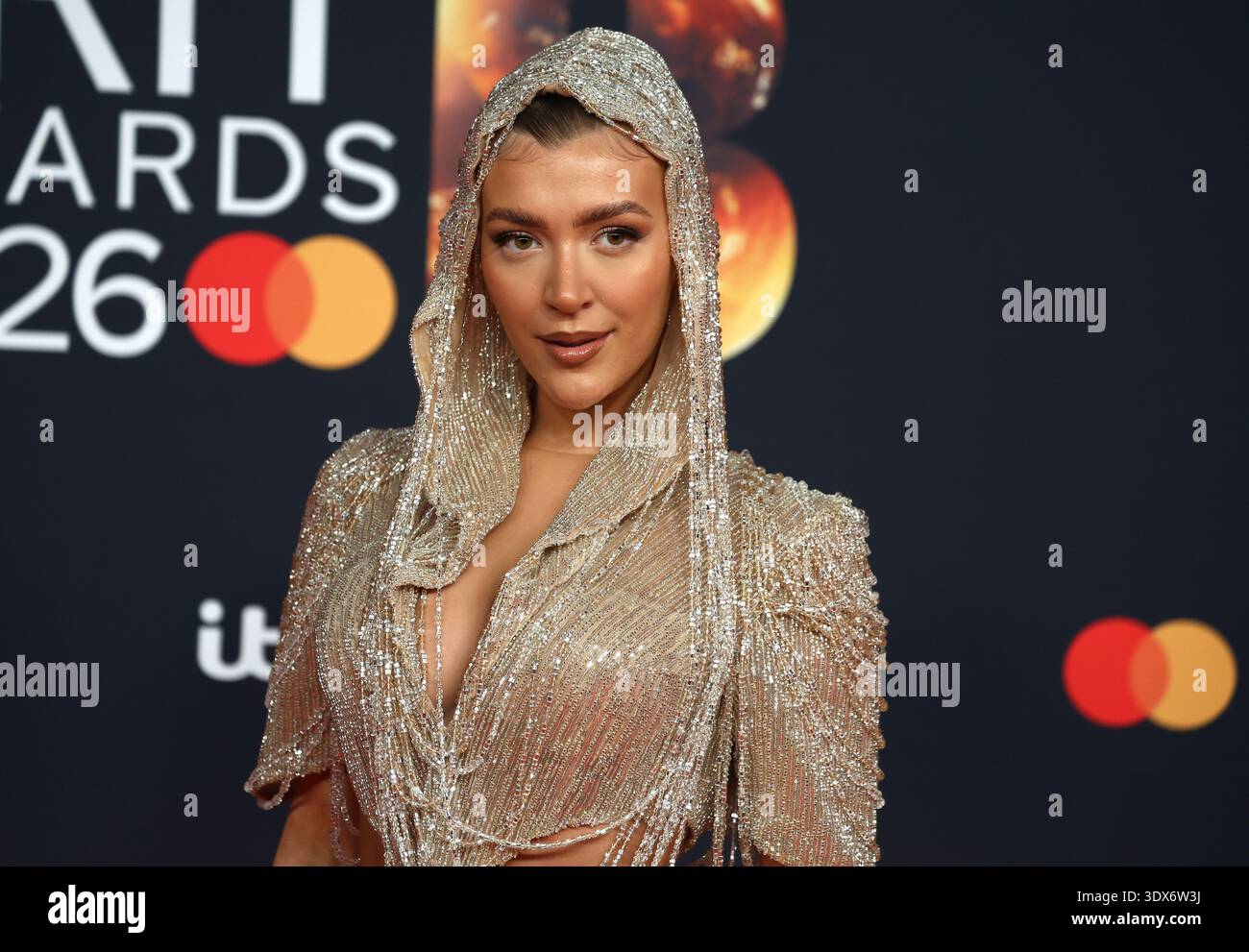 Molly Marsh attends The BRIT Awards 2026 at Co-op Live in Manchester ...