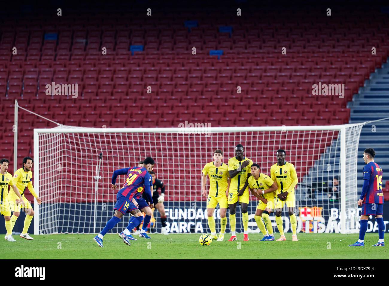 Barcelona, Spain. Credit: D. 28th Feb, 2026. Marcus Rashford (Barcelona ...