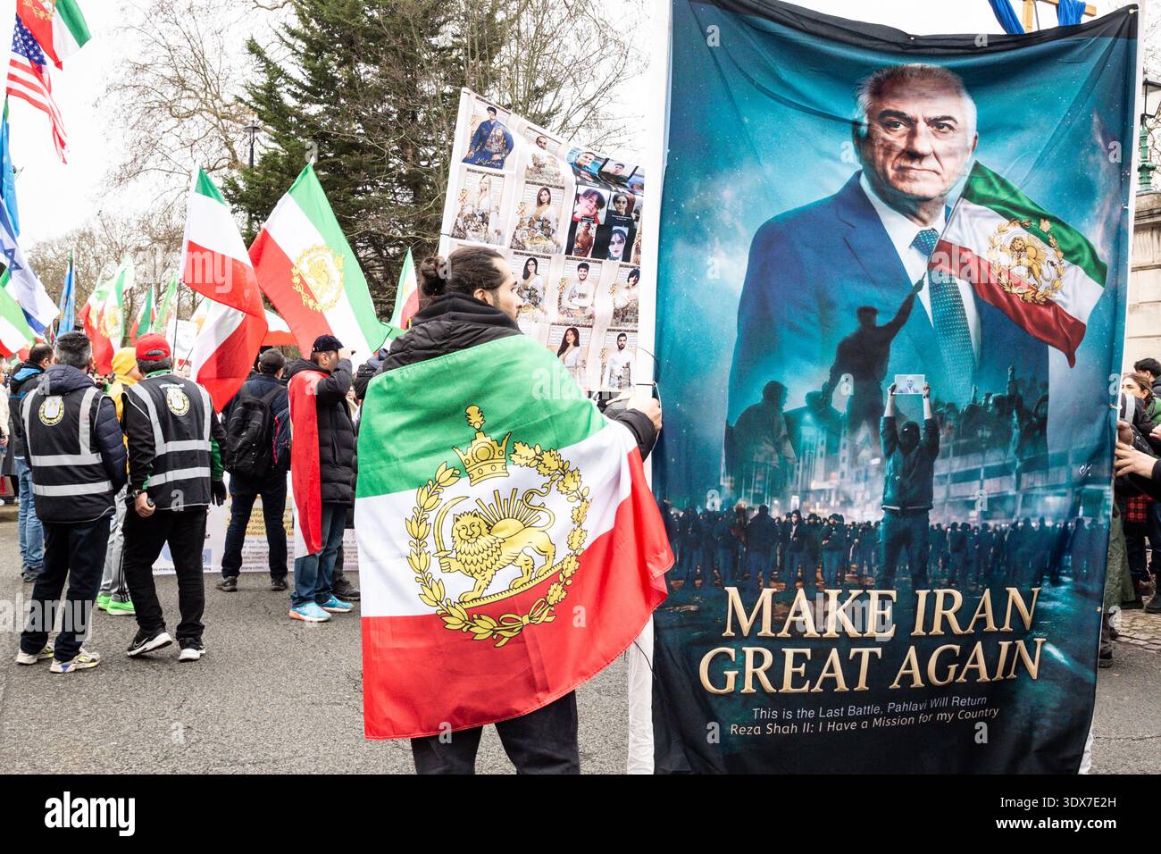 Make iran great again sign hi-res stock photography and images - Alamy
