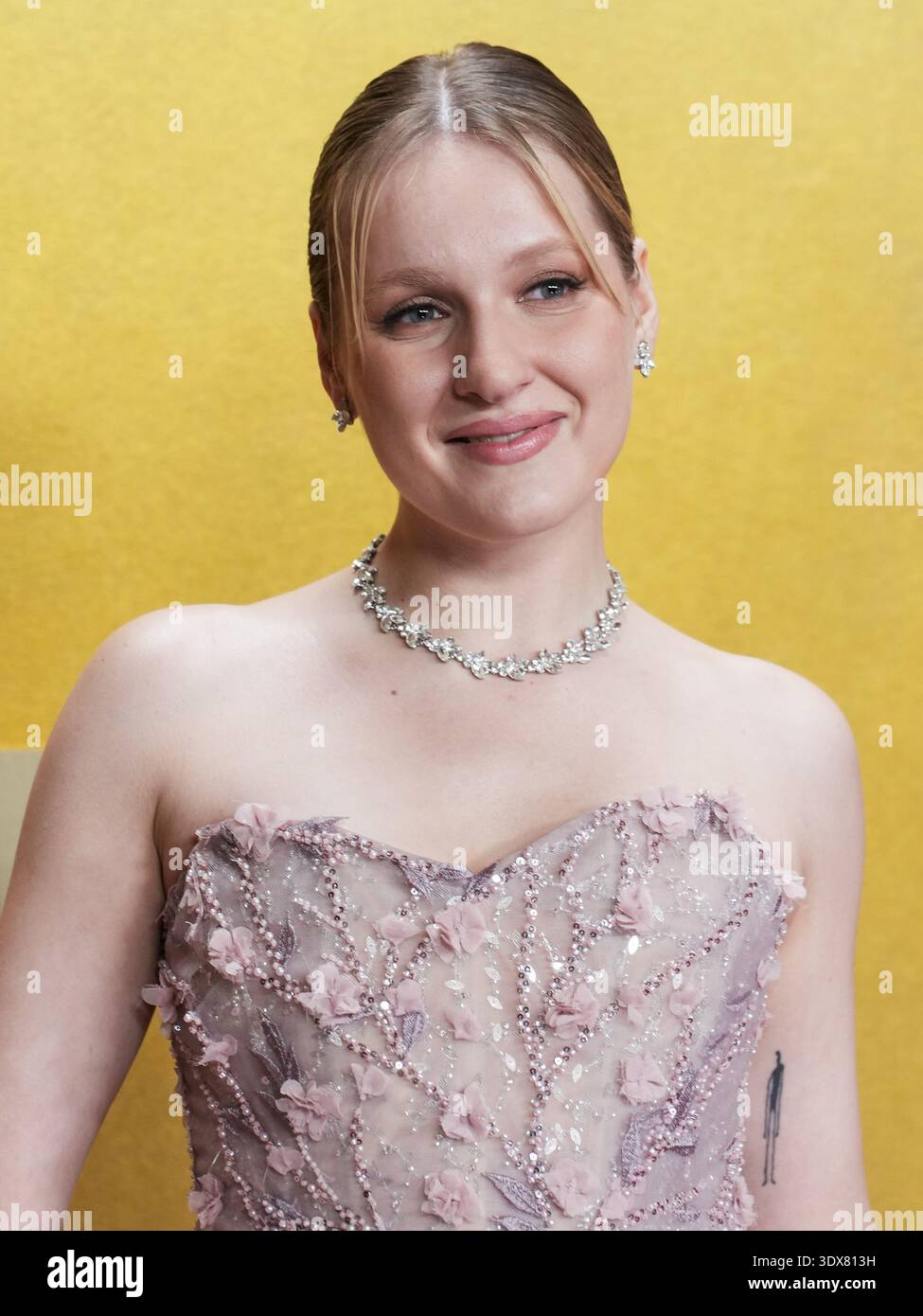 Anastasia Fedko walking on the red carpet at the 32nd Annual Actor ...