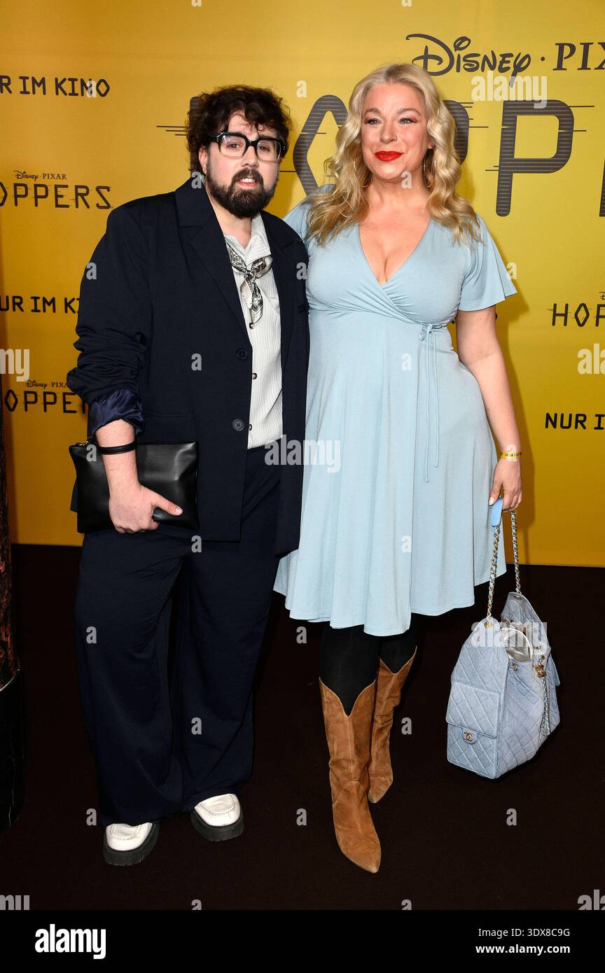 Steven Preisner und Caterina Pogorzelski beim Special Screening des ...