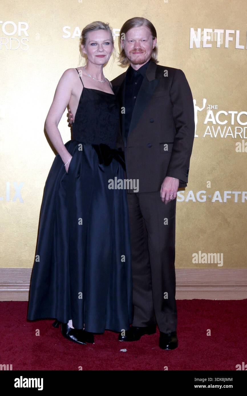 Los Angeles, USA. 1, March, 2026. Pictured left to right, Kirsten Dunst ...