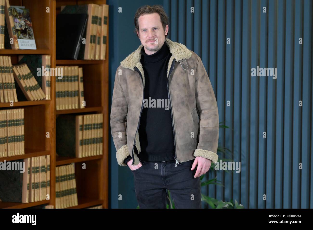 Tim Daish attends the photocall of Rai tv series Imma Tataranni ...