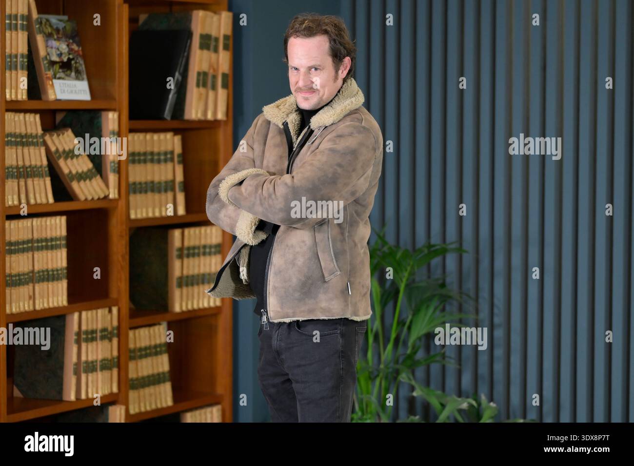 Tim Daish attends the photocall of Rai tv series Imma Tataranni ...