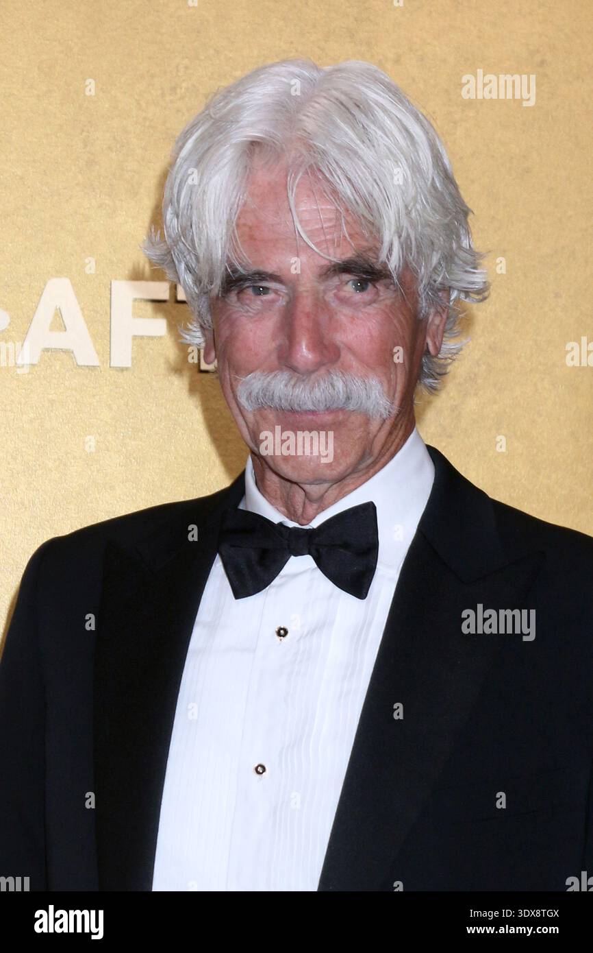 Los Angeles, USA. 1, March, 2026. Pictured left to right, Sam Elliott ...