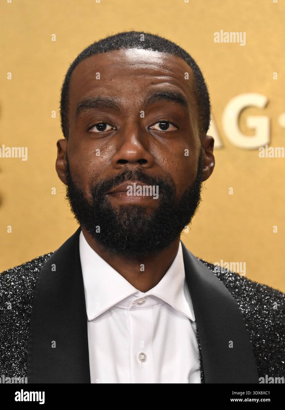 Corey Hendrix arriving at the 32nd Annual Actor Awards held at the ...