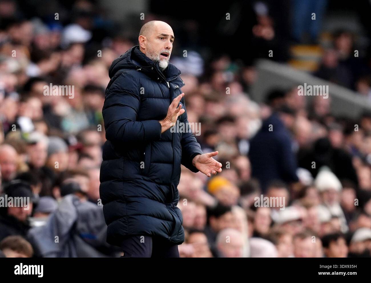 File photo dated 01-03-2026 of Igor Tudor who defended his tactical ...