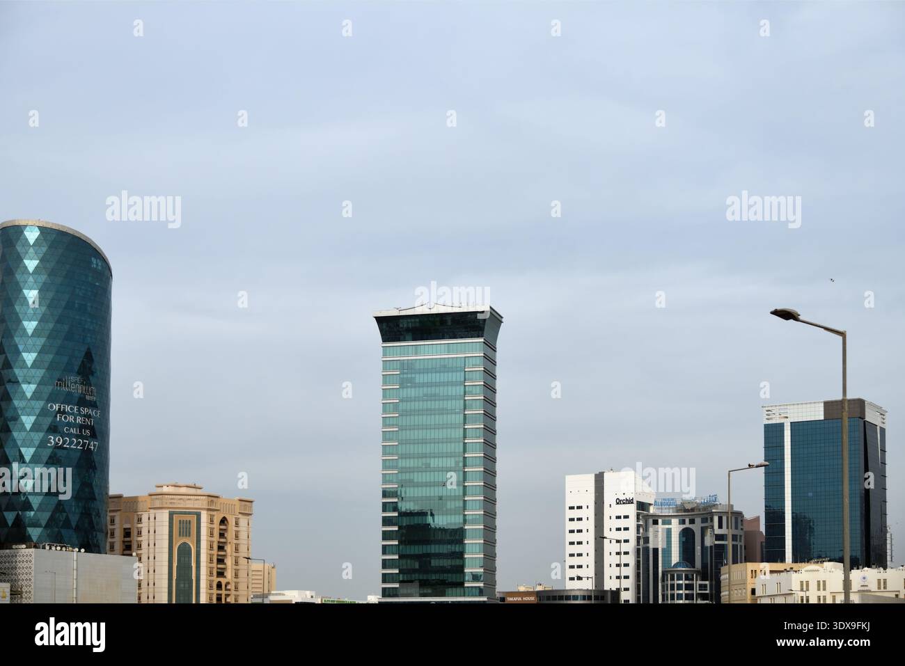 Manama, Bahrain - Feb 10, 2026: Seef District. Seef is a premier ...