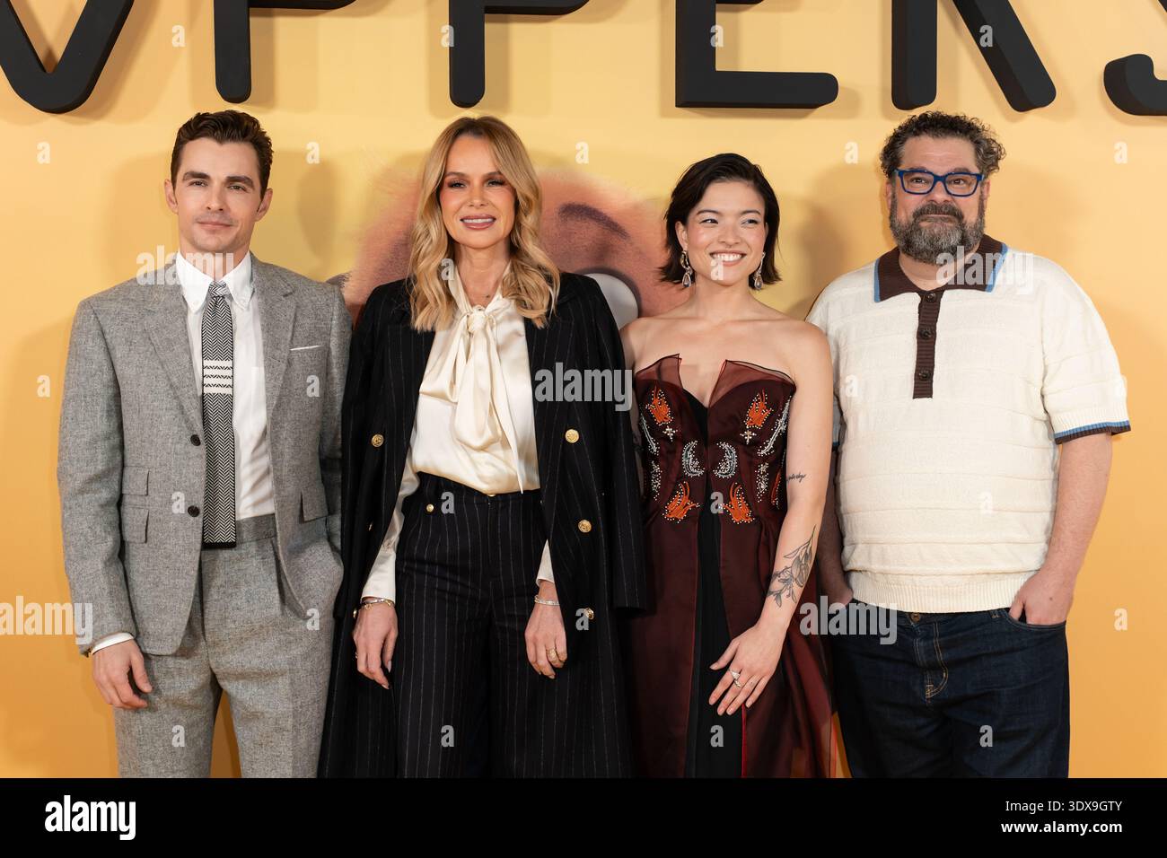London, UK. 01st Mar, 2026. London, red carpet arrivals at the Hoppers ...