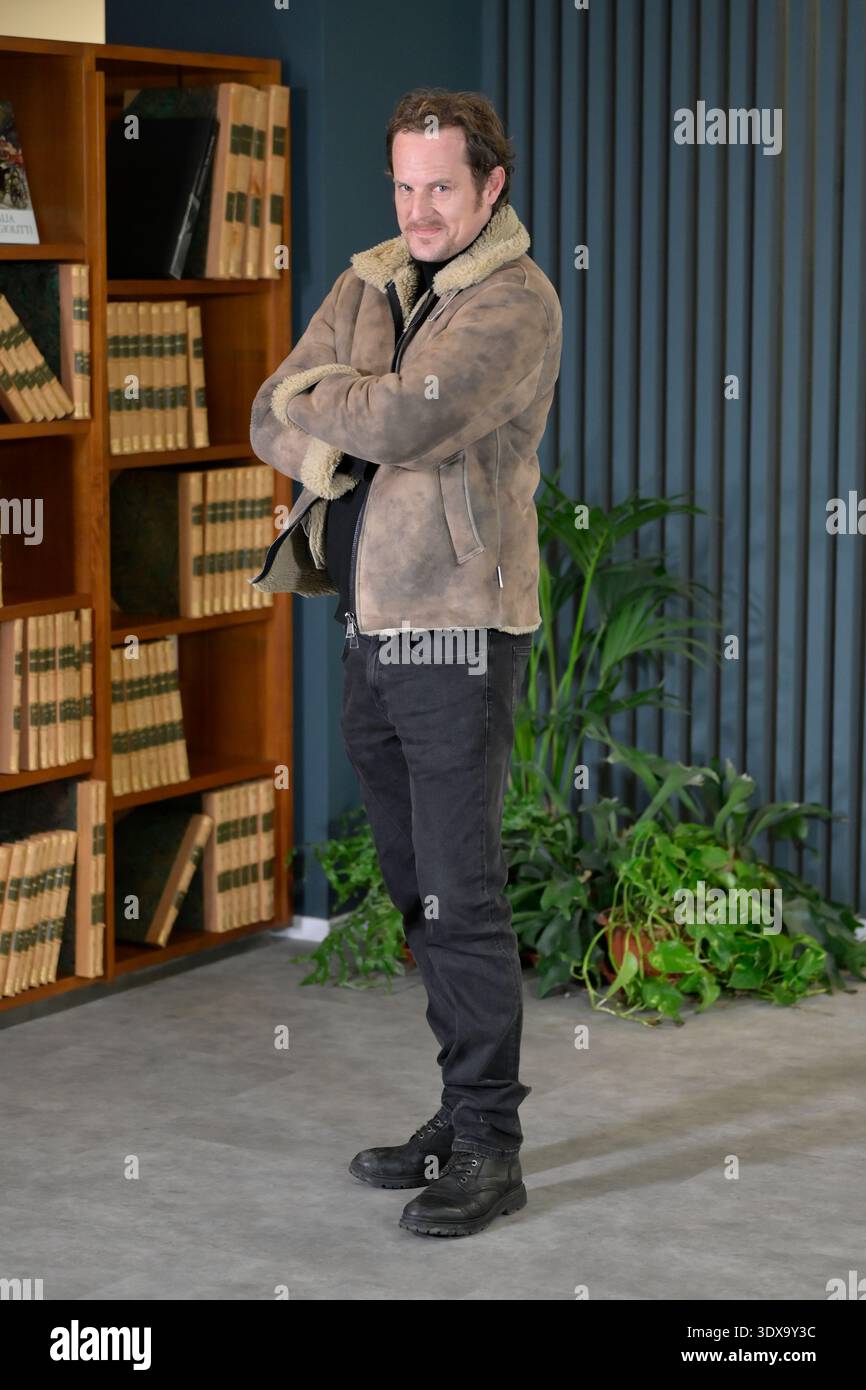 Tim Daish attends the photocall of Rai tv series Imma Tataranni ...