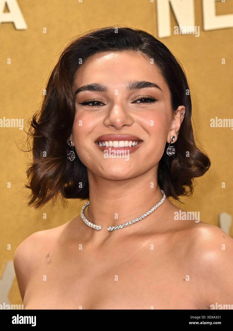 Paulina Chavez arriving at the 32nd Annual Actor Awards held at the ...