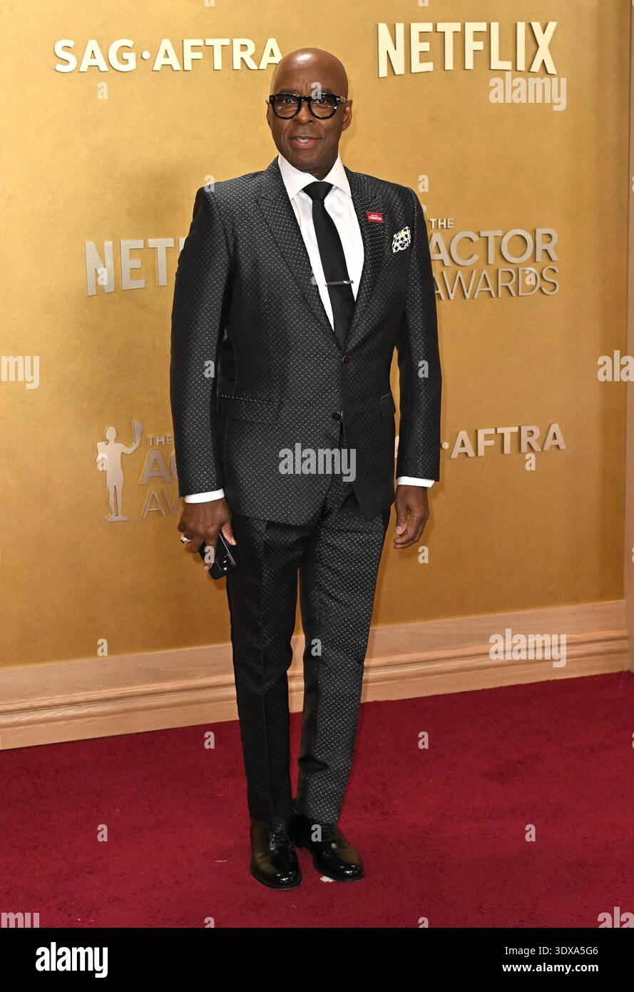 Courtney B. Vance arriving at the 32nd Annual Actor Awards held at the ...