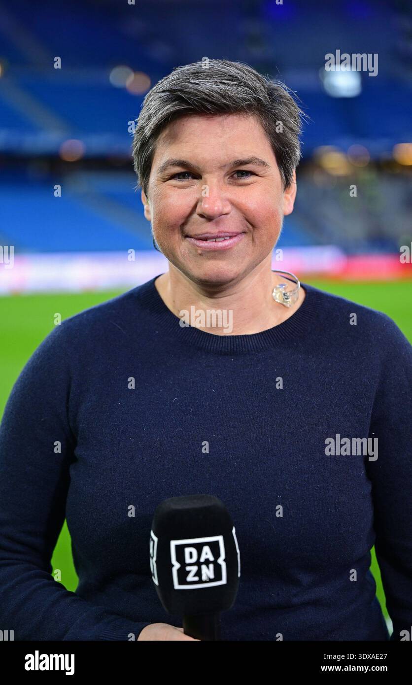 TV expert Ariane Hingst Hamburg, March 1, 2026, football, Bundesliga ...