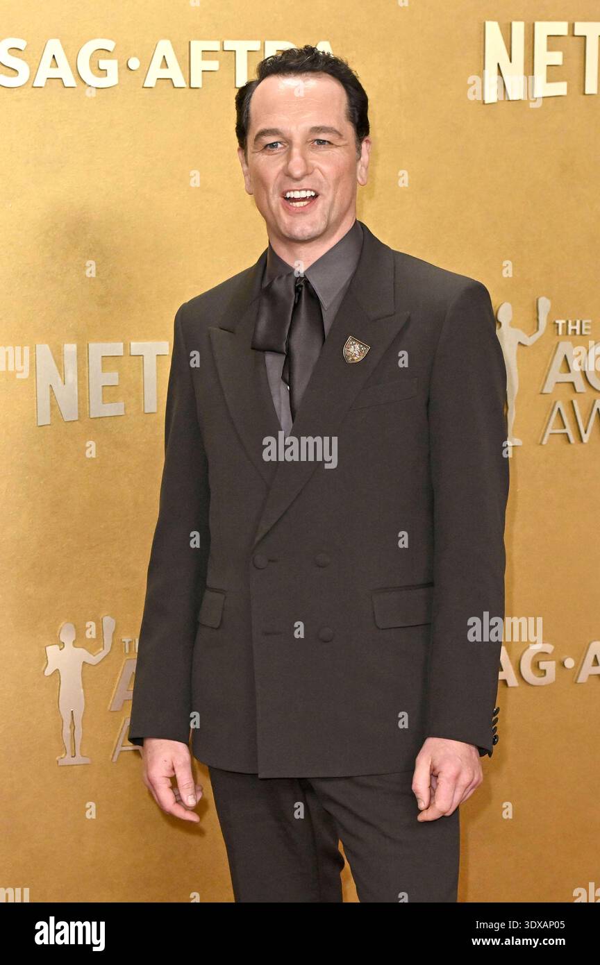 Matthew Rhys bei der 32. Verleihung der Actor Awards 2026 im Shrine ...