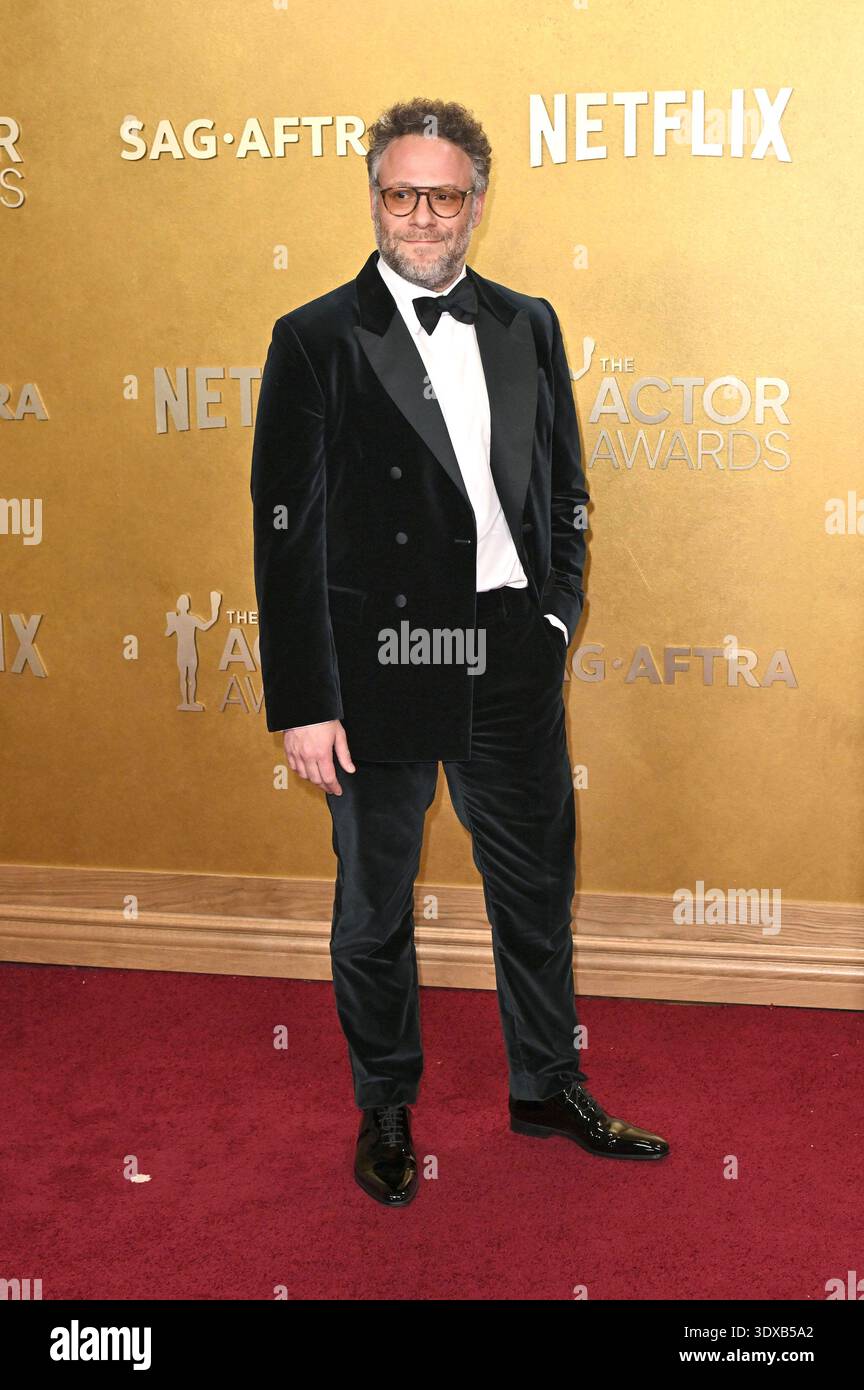 Seth Rogen bei der 32. Verleihung der Actor Awards 2026 im Shrine ...