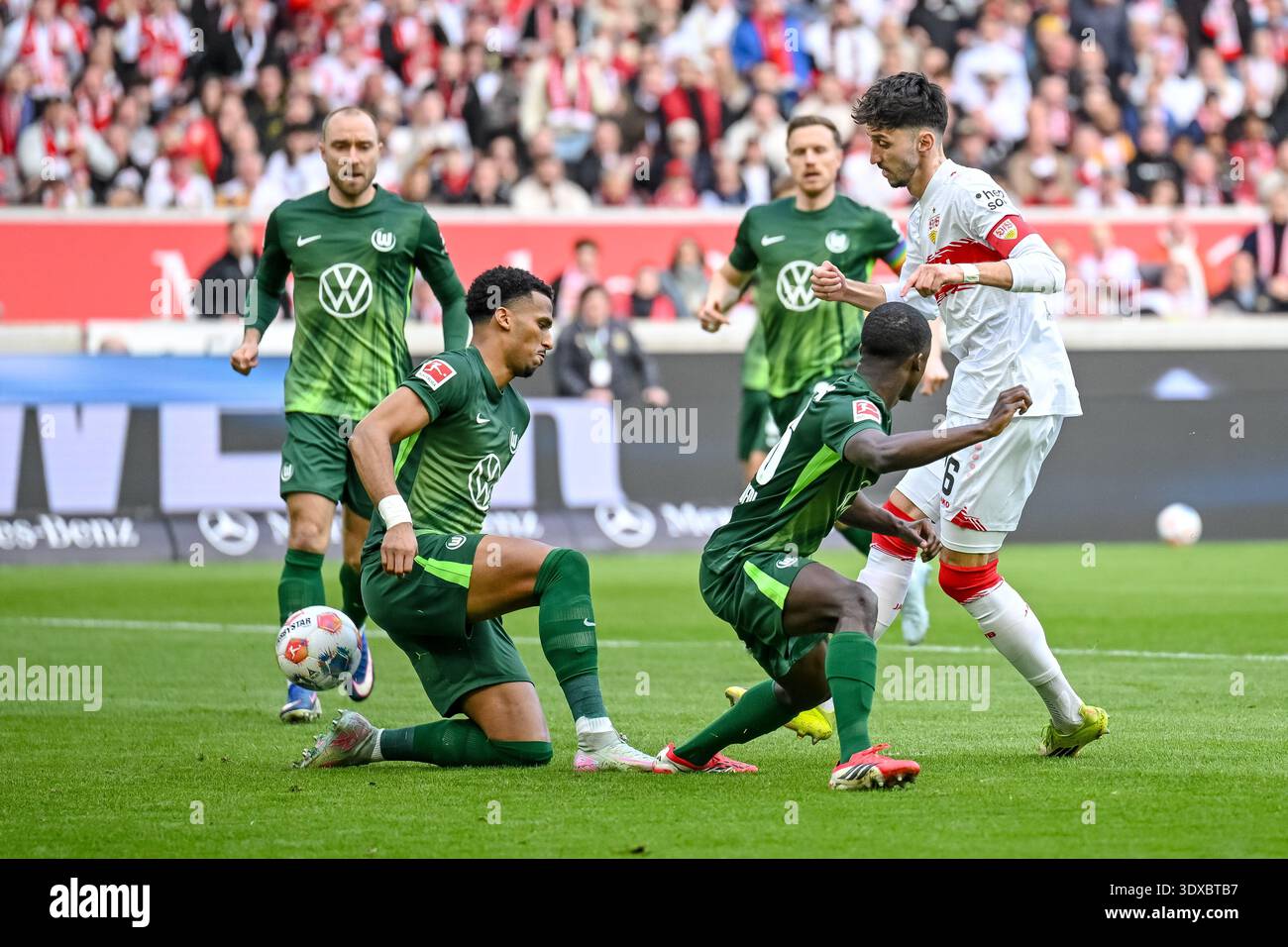 01 March 2026, Baden-Württemberg, Stuttgart: Soccer: Bundesliga, VfB ...