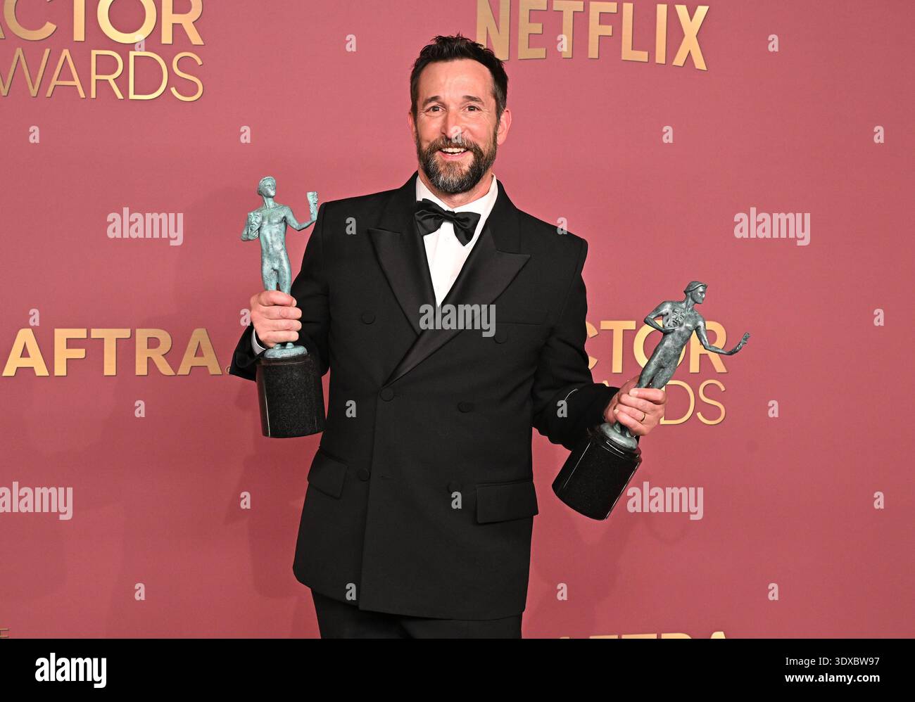 LOS ANGELES, CALIFORNIA - MARCH 01 Noah Wyle in the Press Rppm at The ...